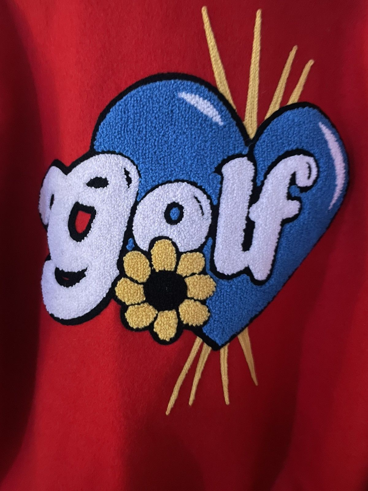 Golf Wang Golf Wang Anti Golf Primary Varsity Jacket | Grailed