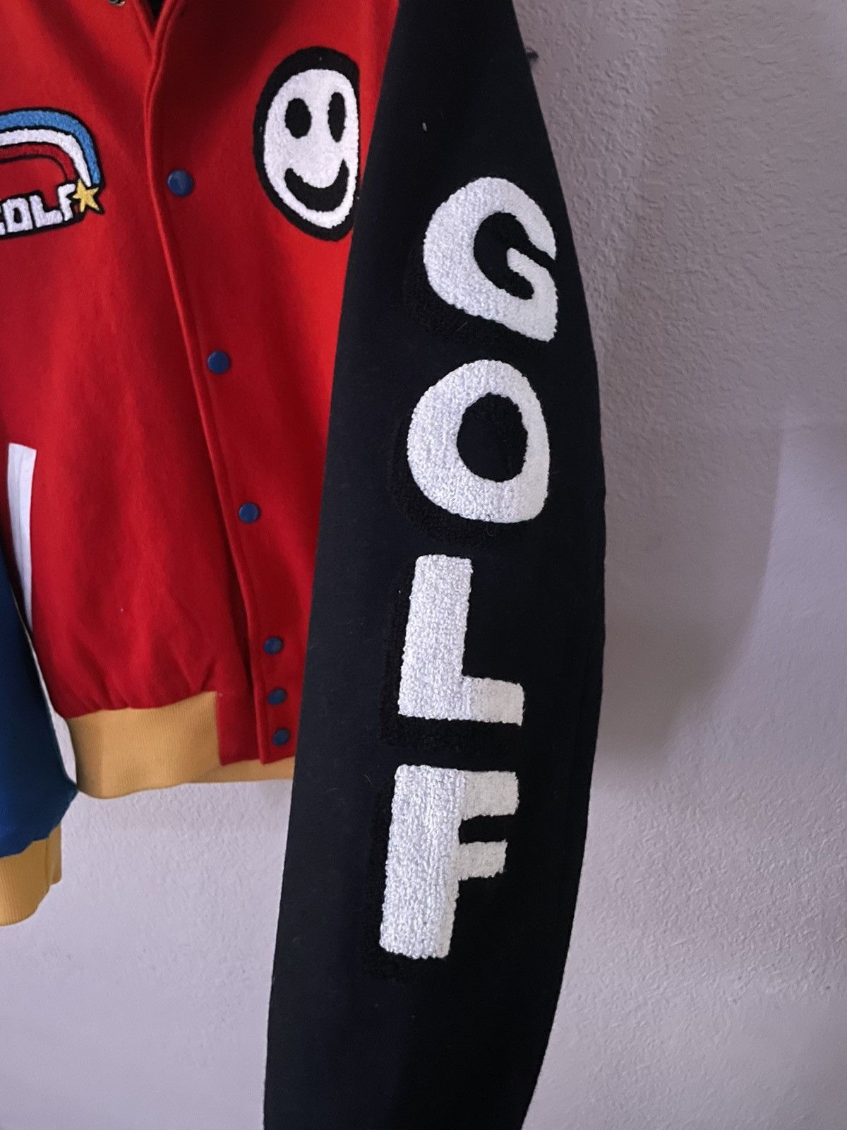 Golf Wang Golf Wang Anti Golf Primary Varsity Jacket | Grailed