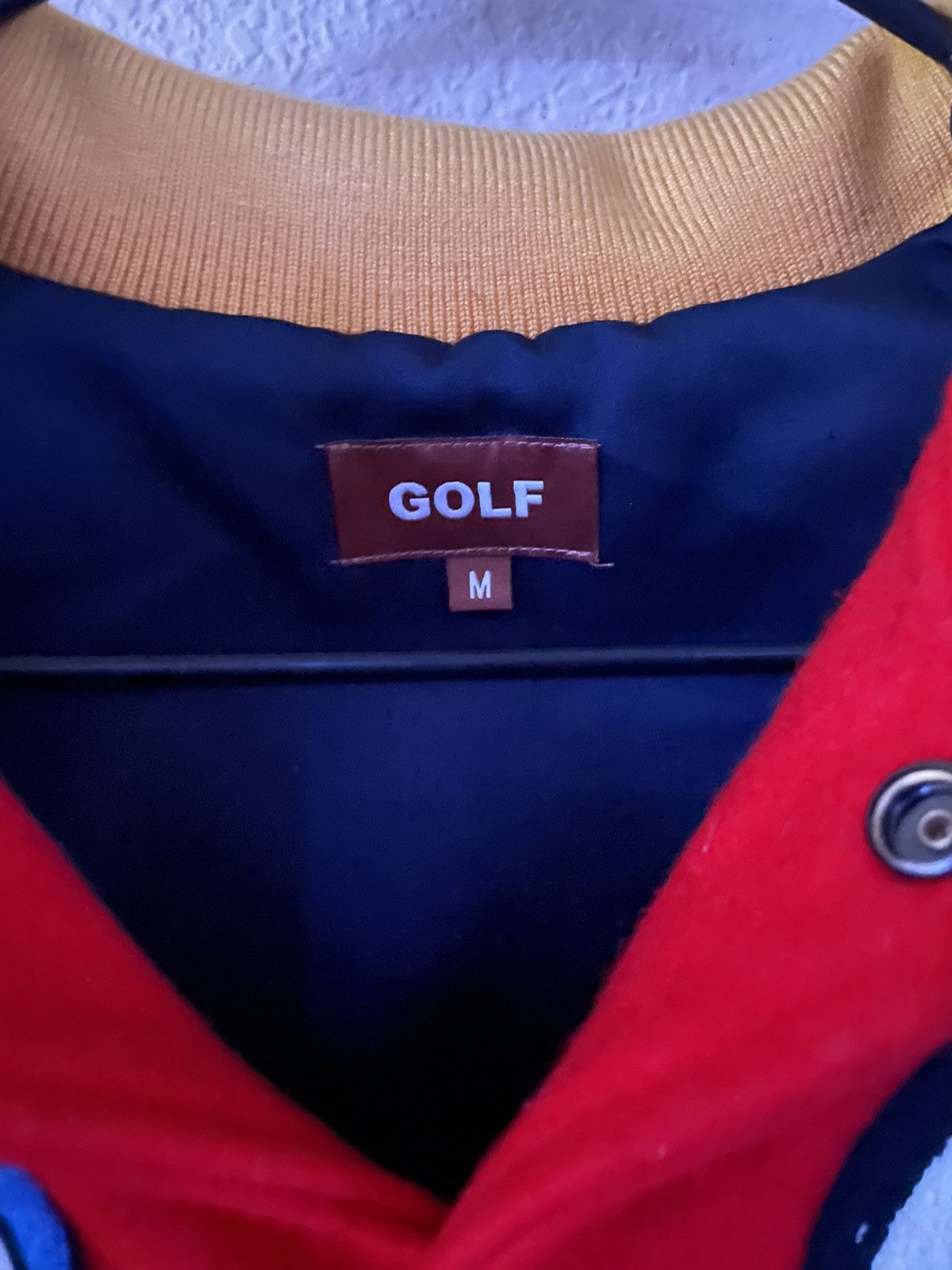 Golf Wang Golf Wang Anti Golf Primary Varsity Jacket | Grailed