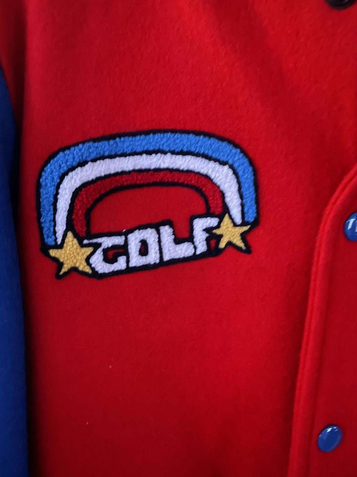 Golf Wang Golf Wang Anti Golf Primary Varsity Jacket | Grailed