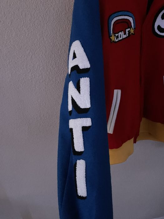 Golf Wang Golf Wang Anti Golf Primary Varsity Jacket | Grailed