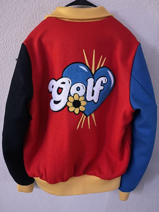 Golf Wang Golf Wang Anti Golf Primary Varsity Jacket | Grailed