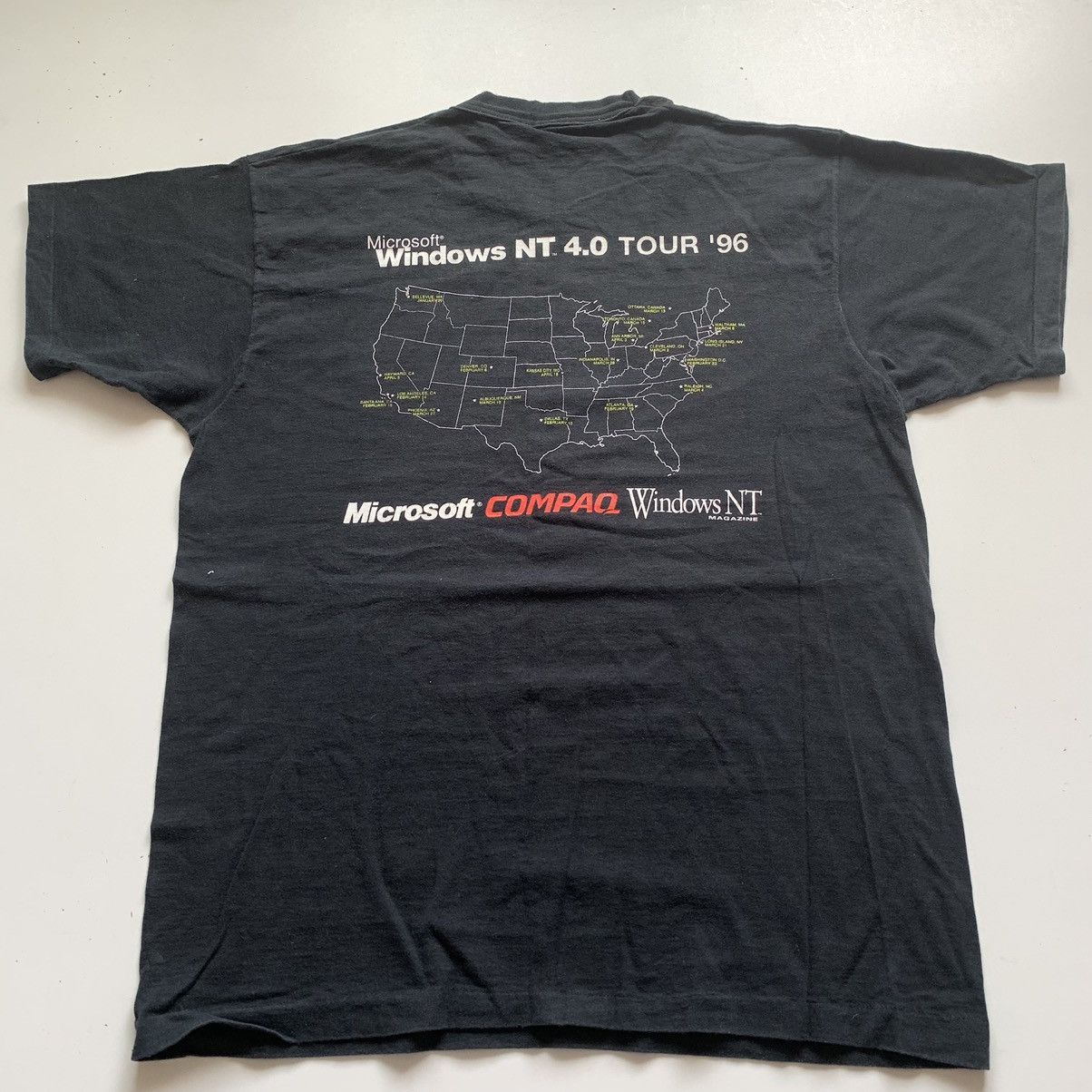 Vintage Vintage 1996 Microsoft Windows t shirt | Grailed