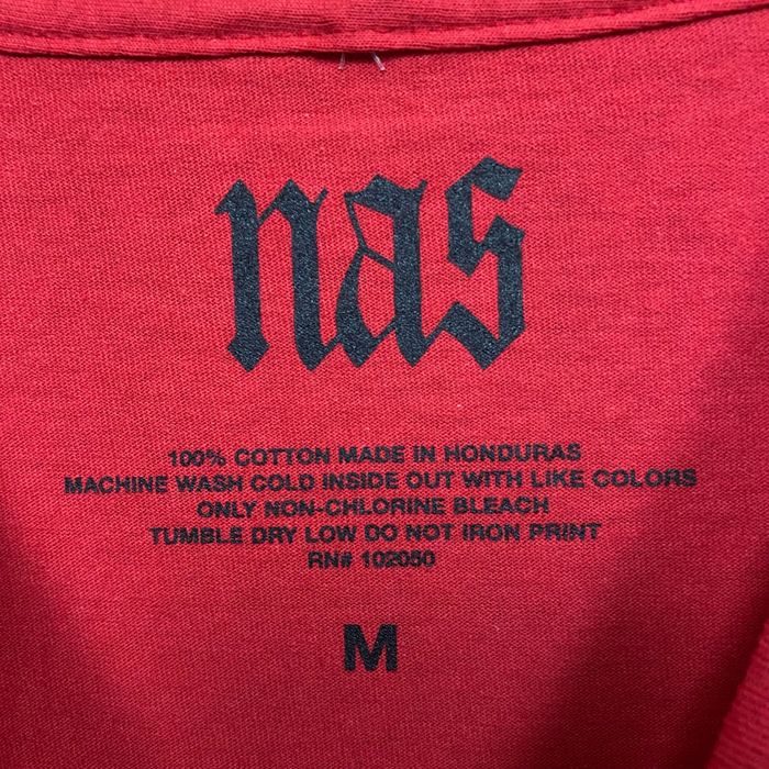 Nas Nas Smoking Stillmatic 90s Rap Tee M | Grailed