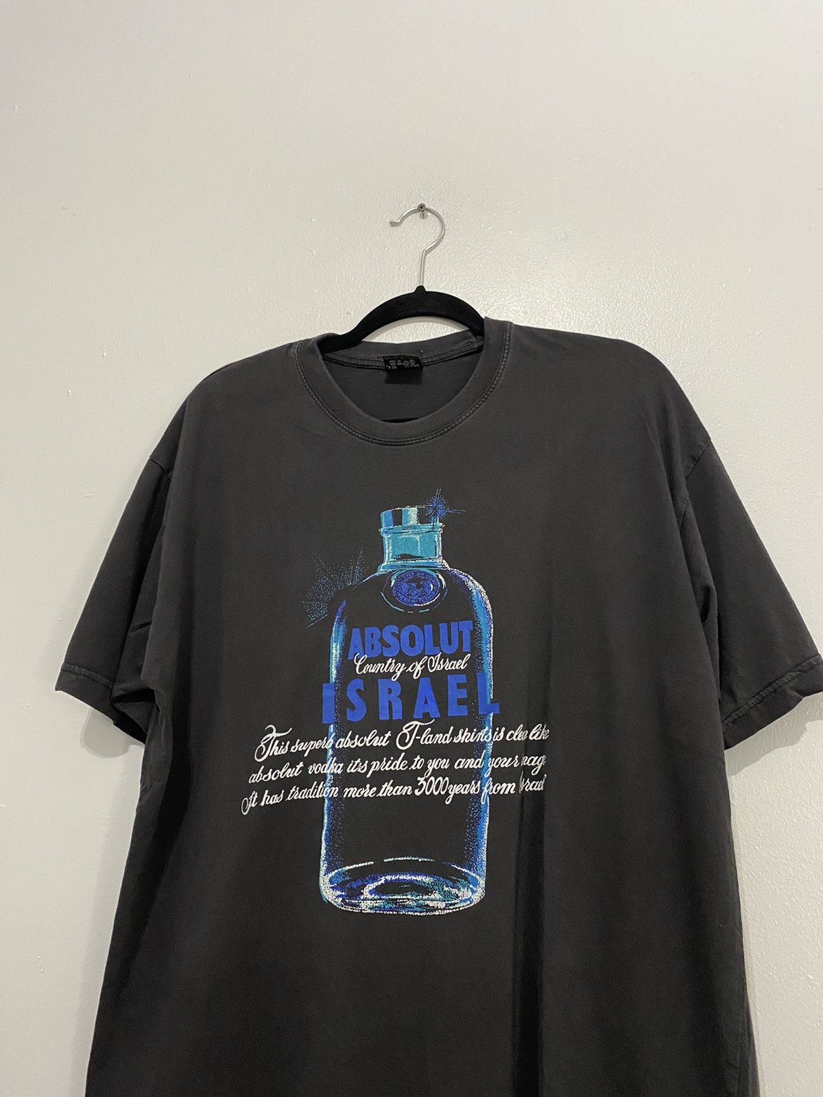 Absolut Joy × Vintage Vintage 90s Absolut Vodka Israel T-Shirt | Grailed