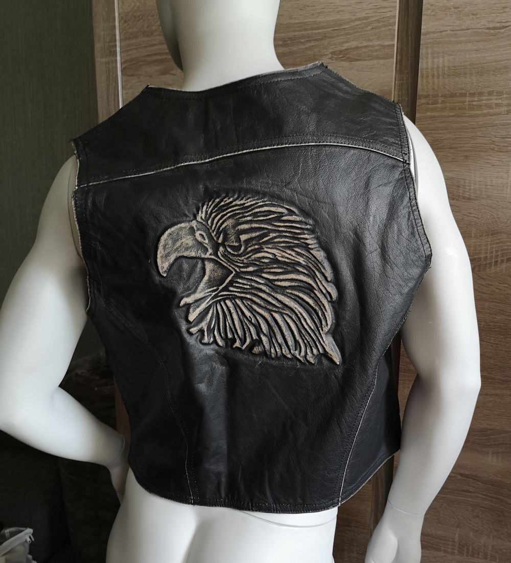 Other The Texas rose AM-TEX leather Biker Motorcycle Vest | Grailed
