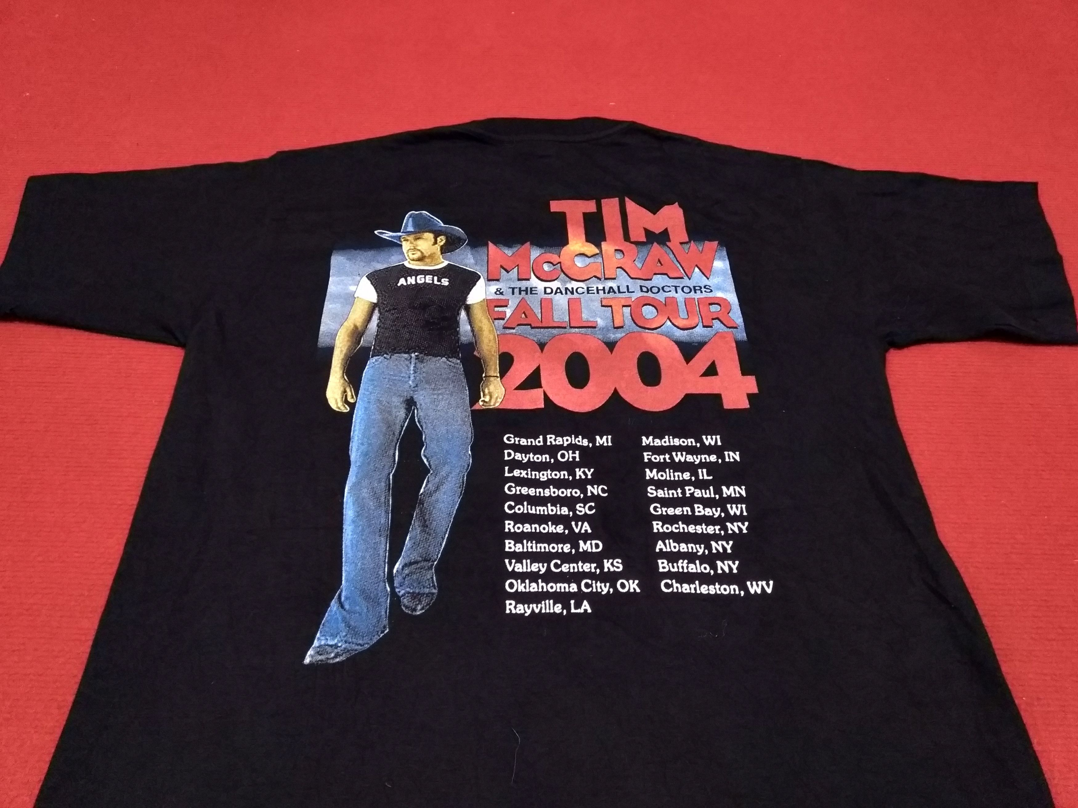 Band Tees × Vintage Vintage Tim mcgraw singer t shirt | Grailed