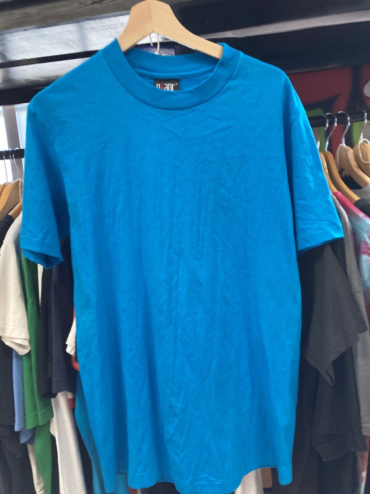 Vintage Giant Tag blank SINGLE STITCH | Grailed