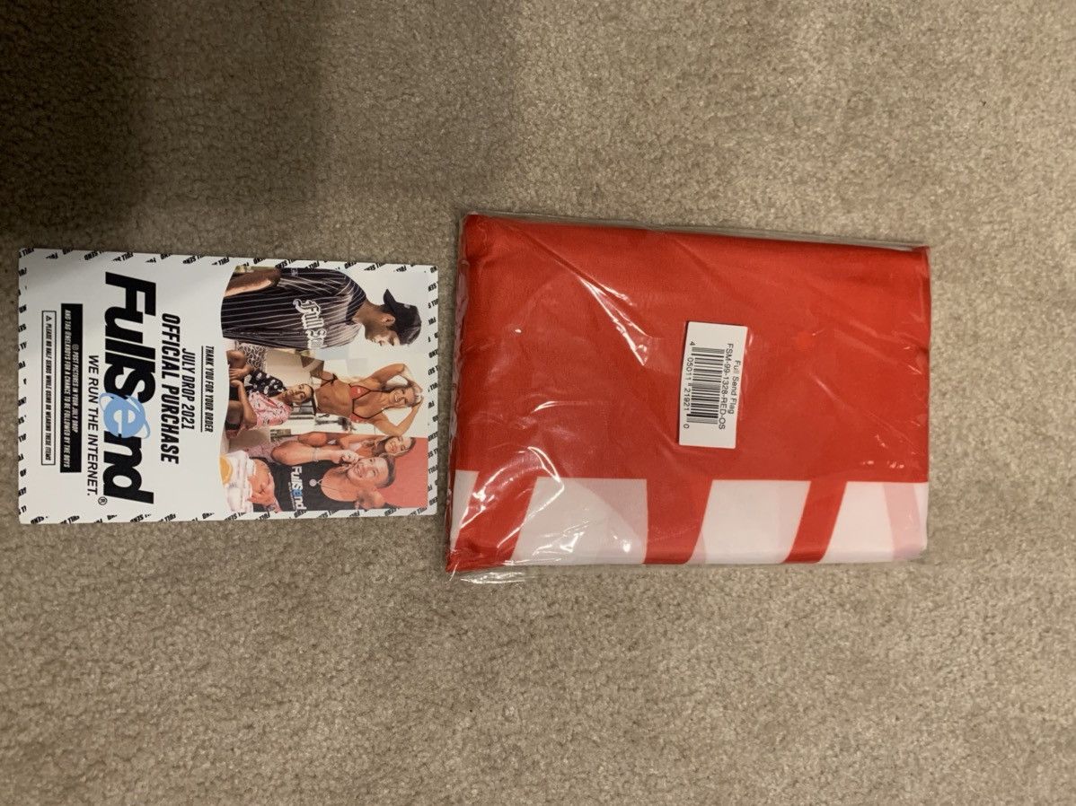 Full Send by Nelk Boys Full send nelk boys classic flag red | Grailed