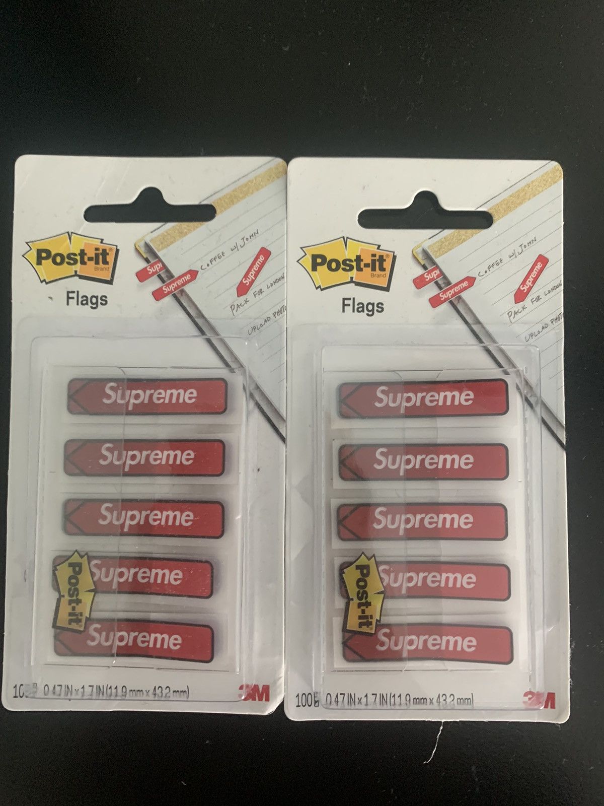 Supreme Supreme x Post-it Flags (2 packs) | Grailed