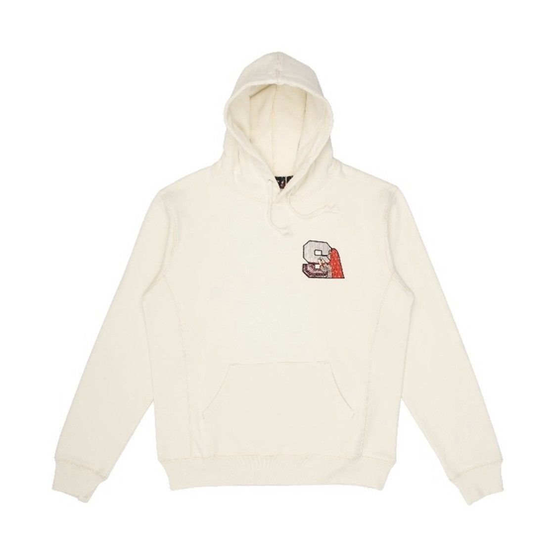 Streetwear Derschutze 'Yasmin' Hoodie Arctic Wolf Creme Beige | Grailed