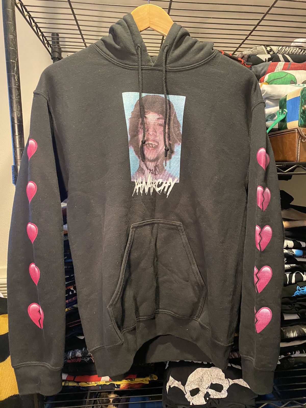 Band Tees × Streetwear Lil Xan Xanarchy Tour Rapper Hoodie | Grailed