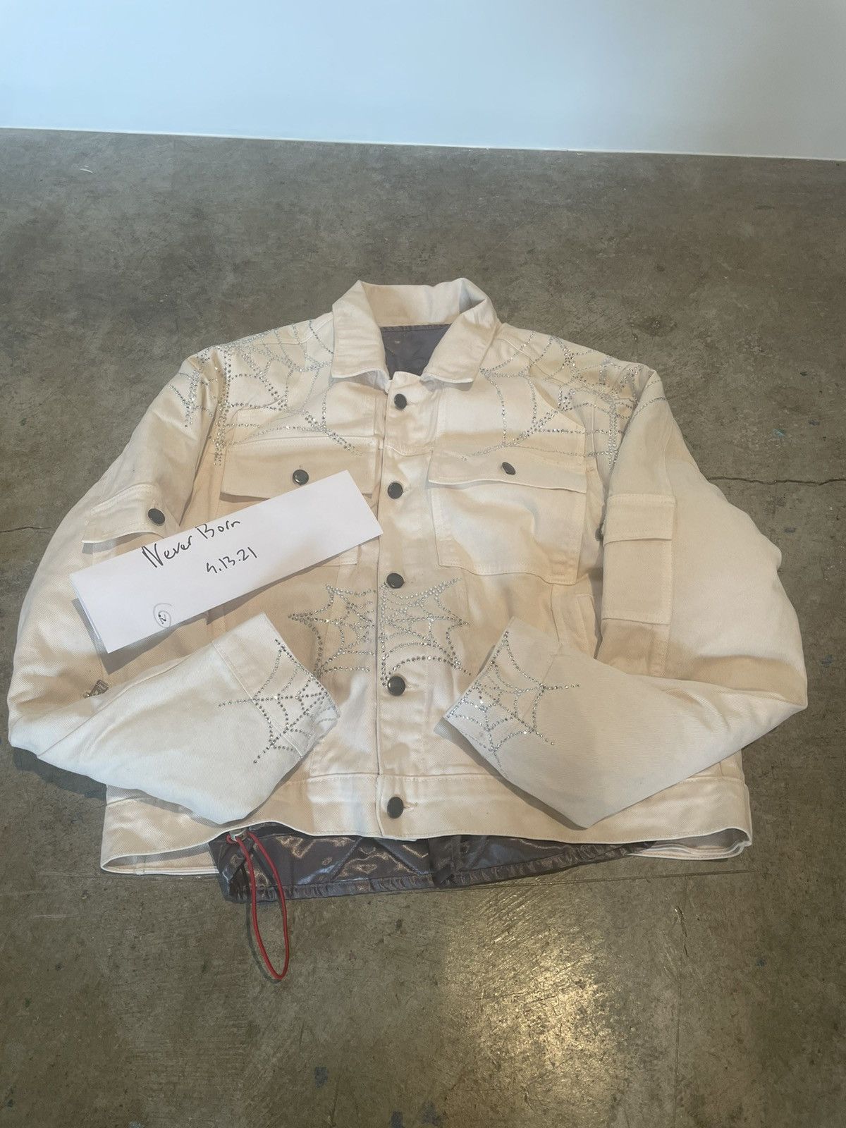 Spider Worldwide SPIDER WEB DENIM JACKET | Grailed