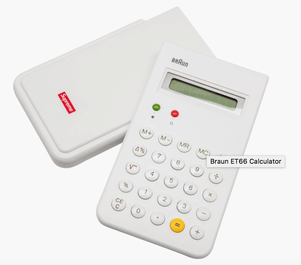 Supreme Supreme Calculator | Grailed