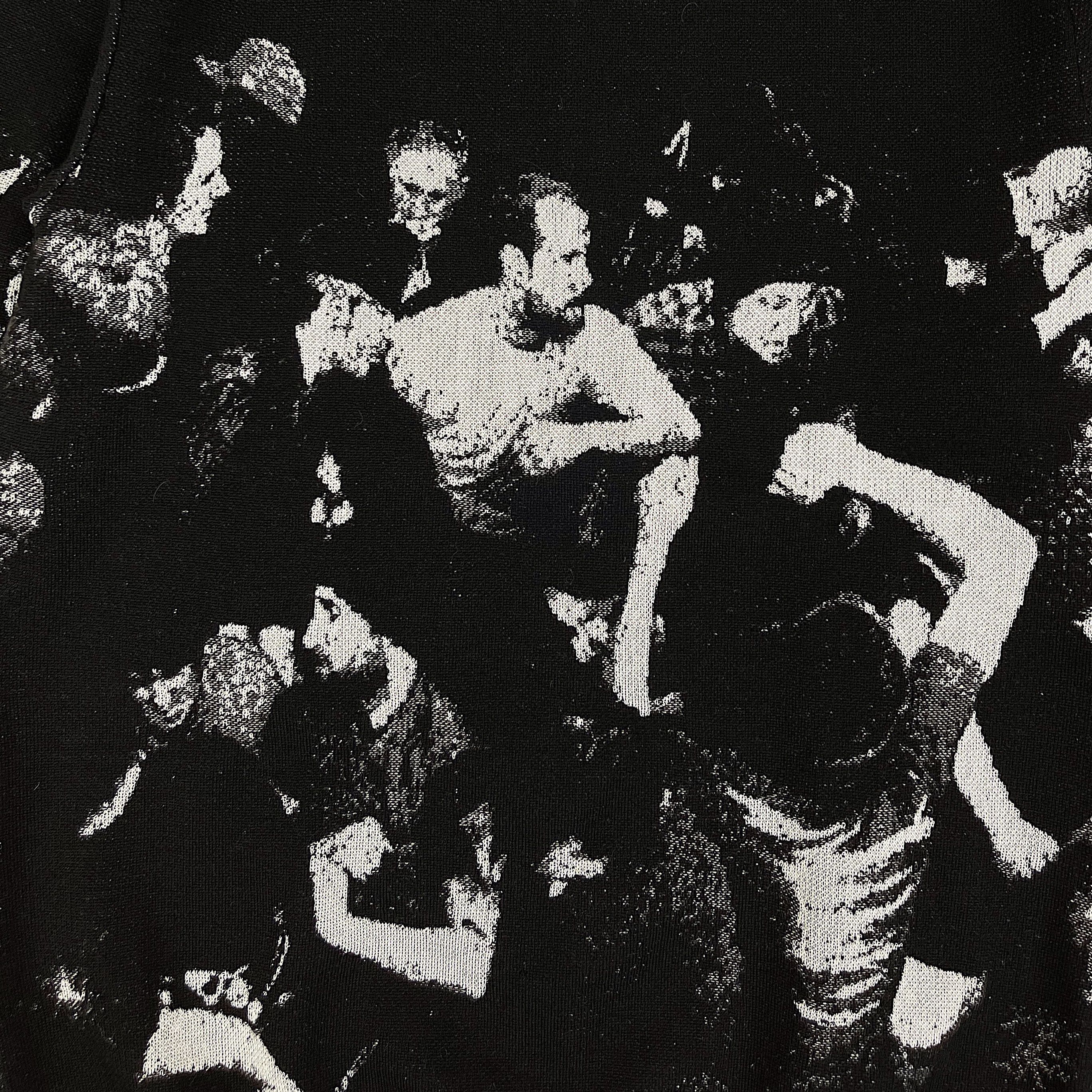 Dior Dior Homme x Dan Witz Mosh Pit Knit Sweater -AW2017 | Grailed