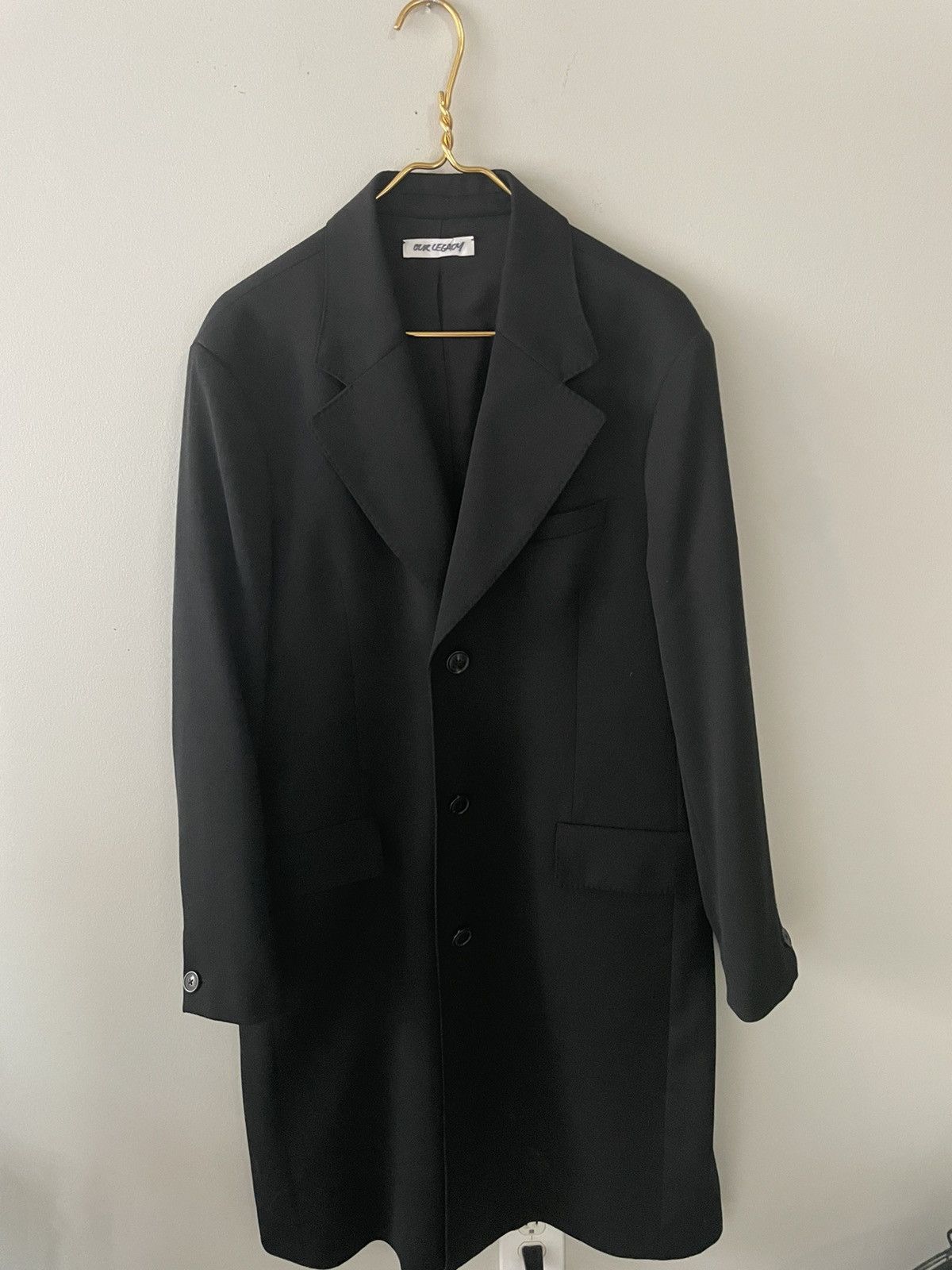 Our Legacy Dolphin coat black sz 46 | Grailed Our Legacy Dolphin coat black sz 46 | Grailed