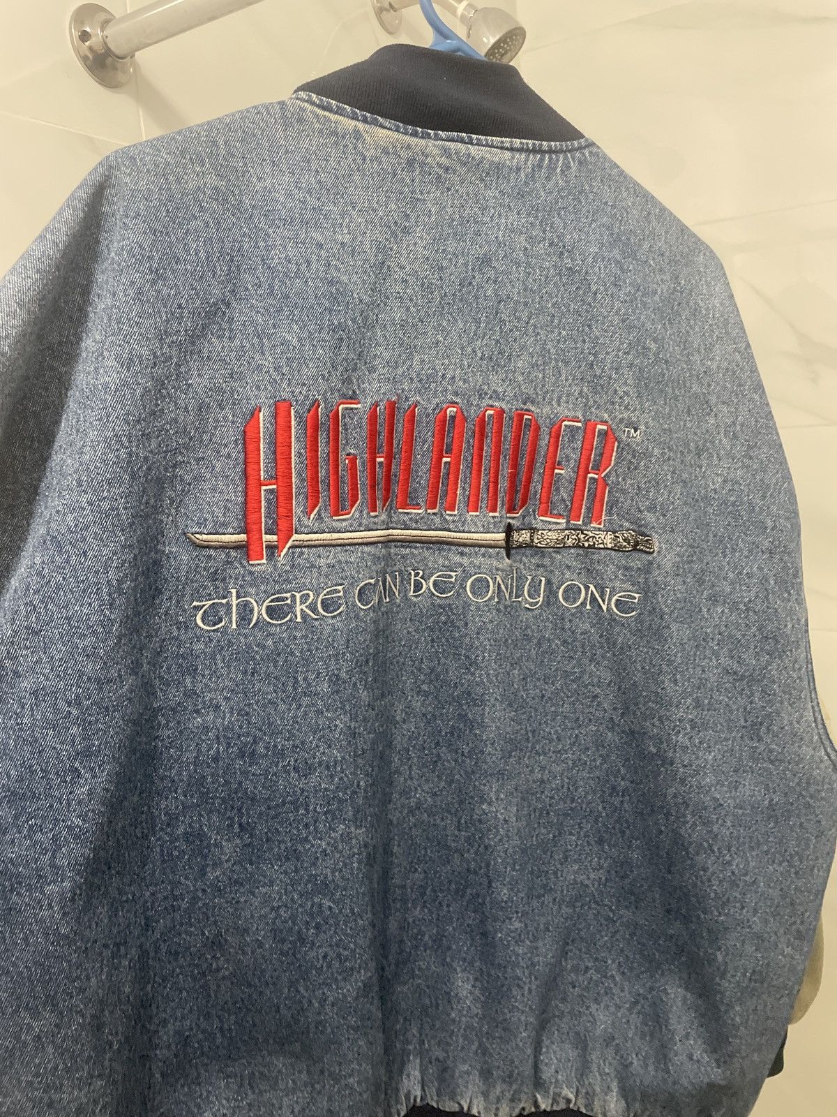 Vintage “Highlander” 1986 film varsity jacket | Grailed