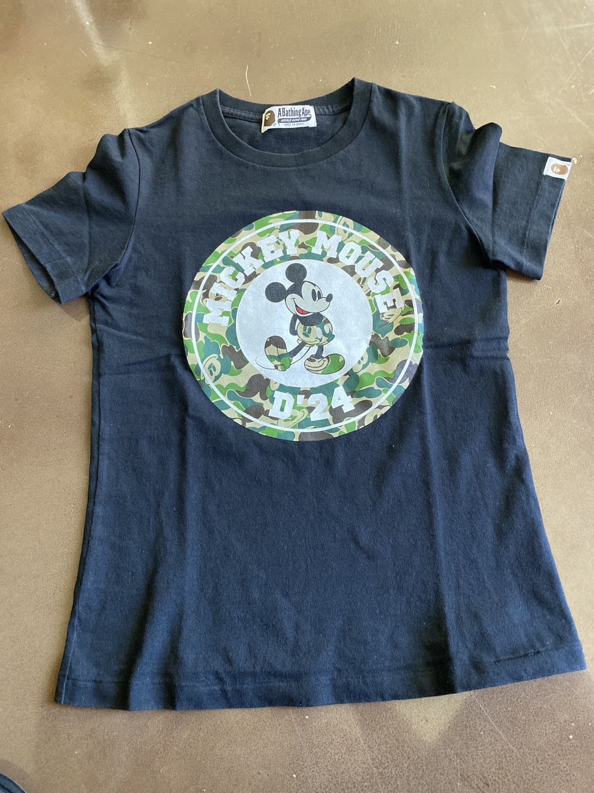 Bape × Disney Bape x Mickey Mouse Disney tee | Grailed