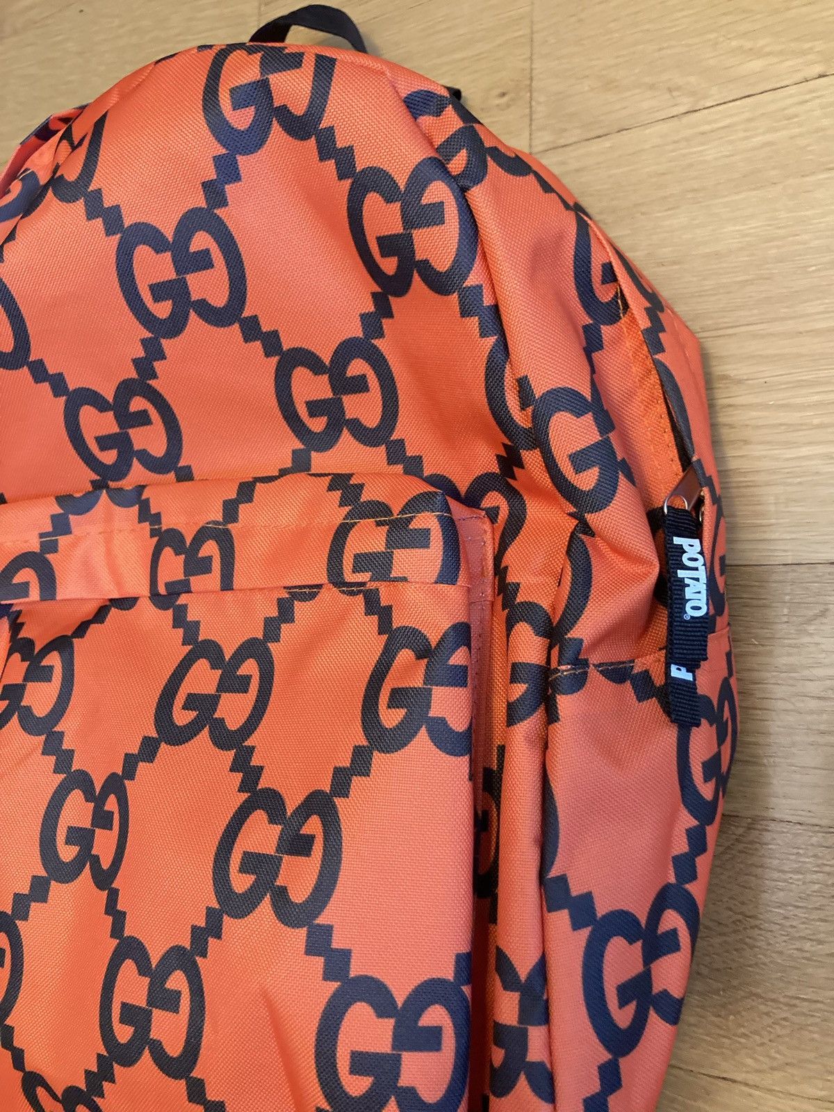 Imran Potato Imran Potato “Gucci” print back pack | Grailed