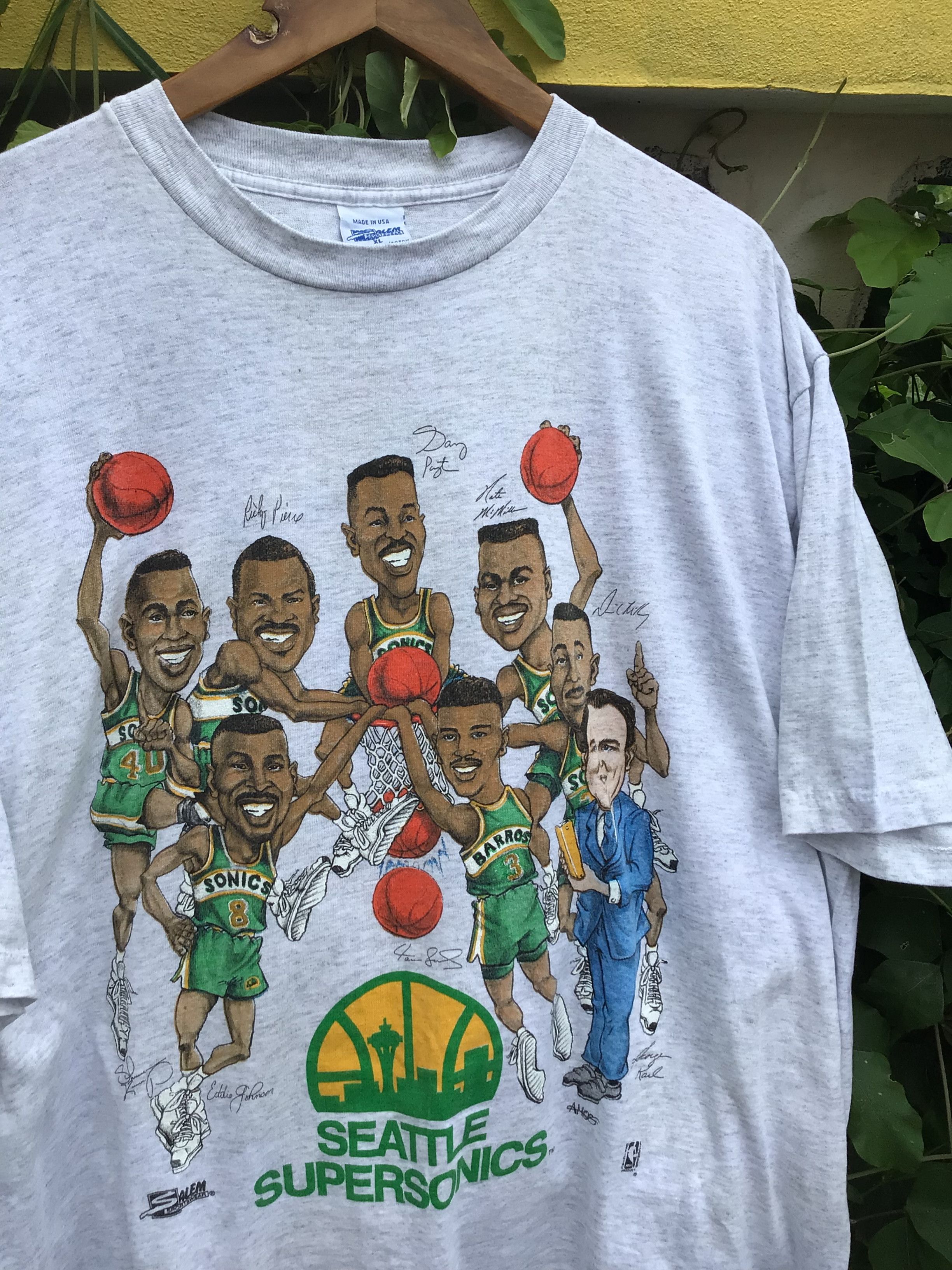 NBA × Vintage Seattle supersonic 90’s⚡️ | Grailed