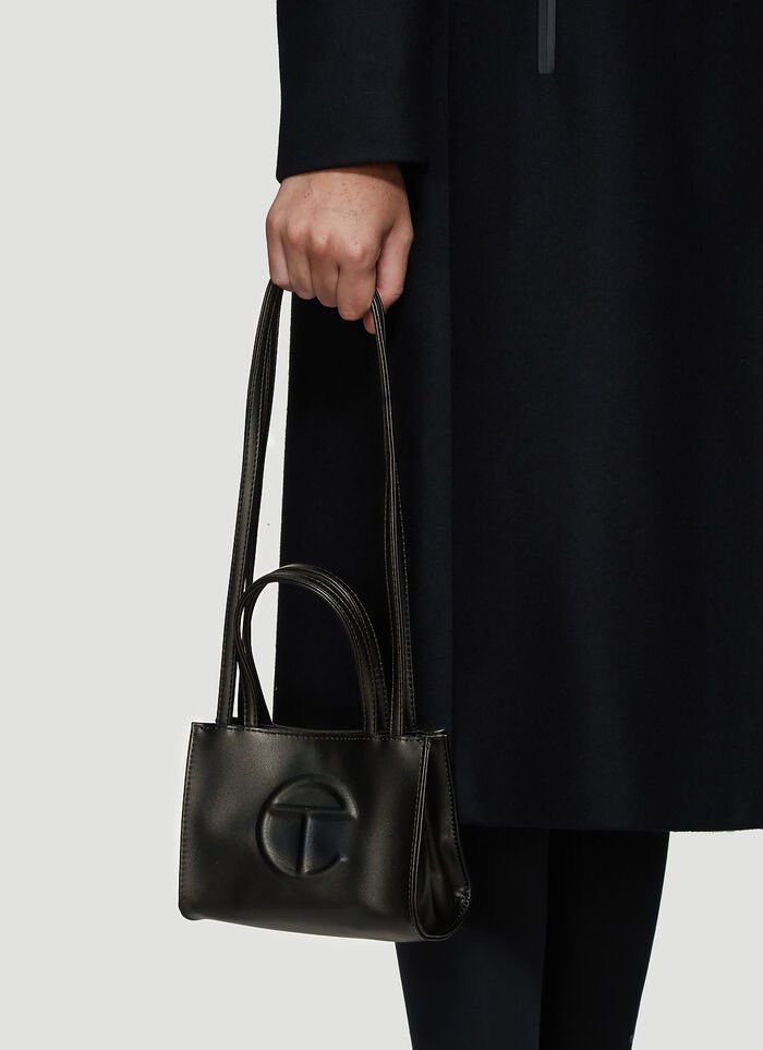 Telfar Telfar Black Mini Vegan Leather Bag | Grailed