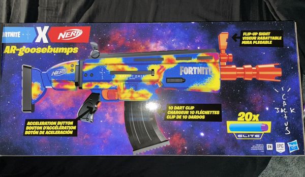 Travis Scott Cactus Jack Fortnite AR-Goosebumps Nerf Elite Dart Blaster ...
