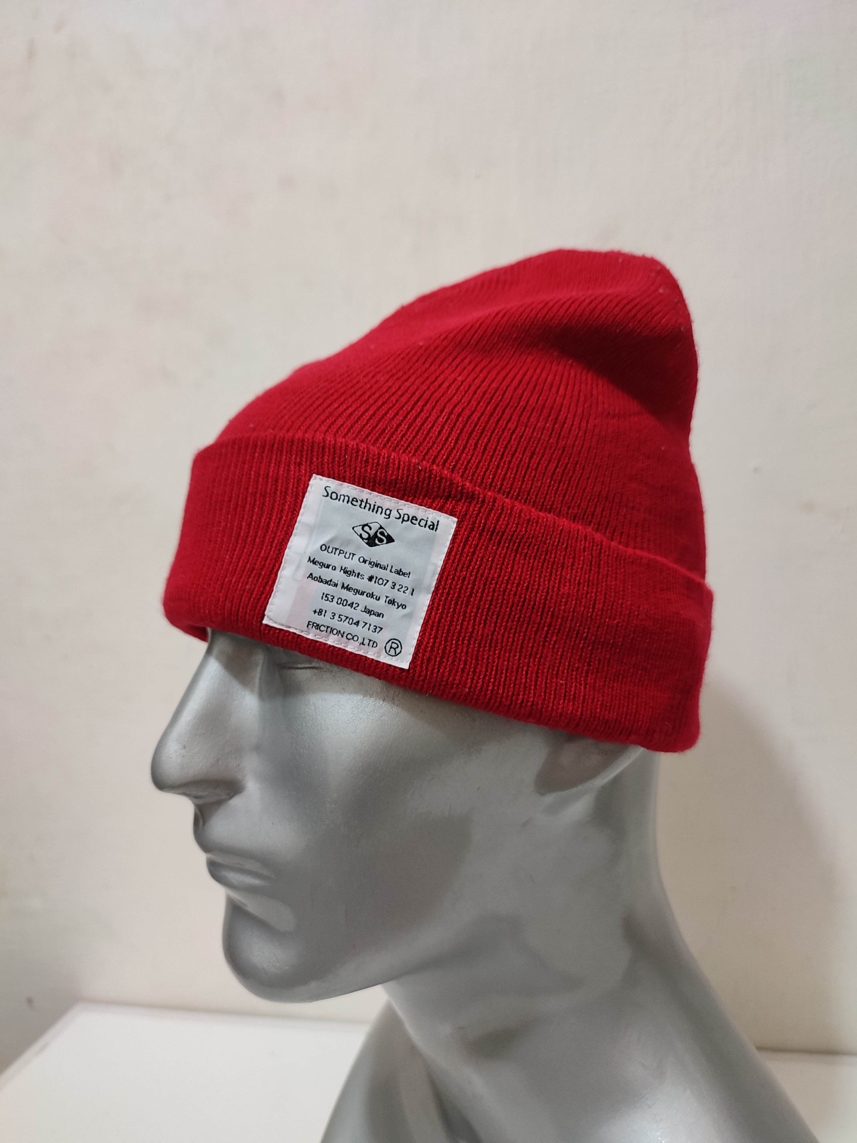 Japanese Brand × Streetwear 🔥Friction Co Red Japanese Beanie Hats | Grailed