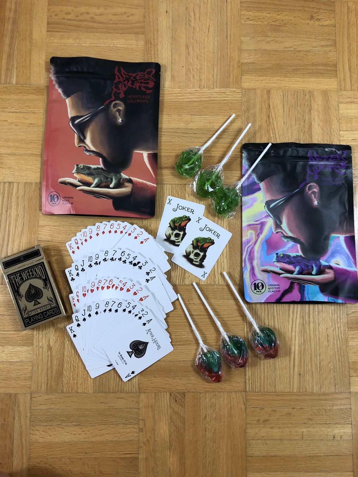 The Weeknd The Weeknd Playing Cards & Lollipops | Grailed