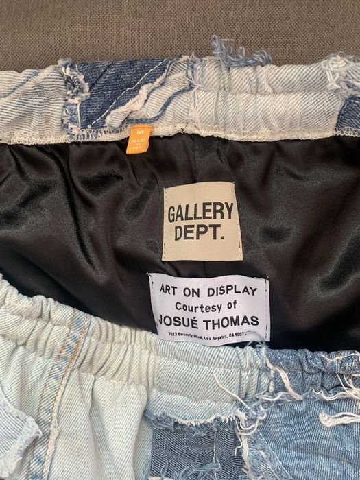 Gallery Dept. Patchwork Denim Zuma Shorts | Grailed