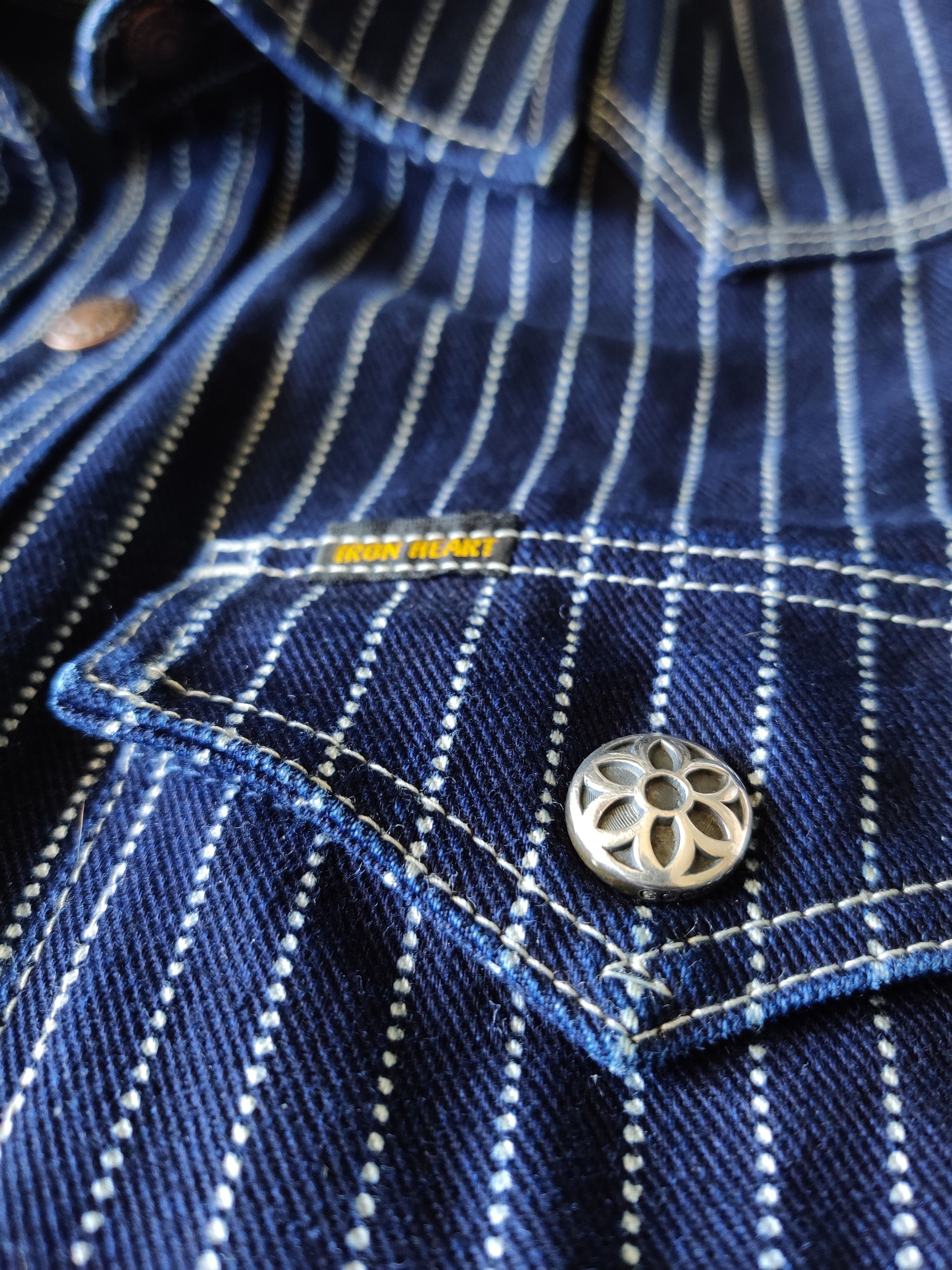 Iron Heart Iron Heart 12oz Wabash CPO w/ GAH Silver Snap | Grailed