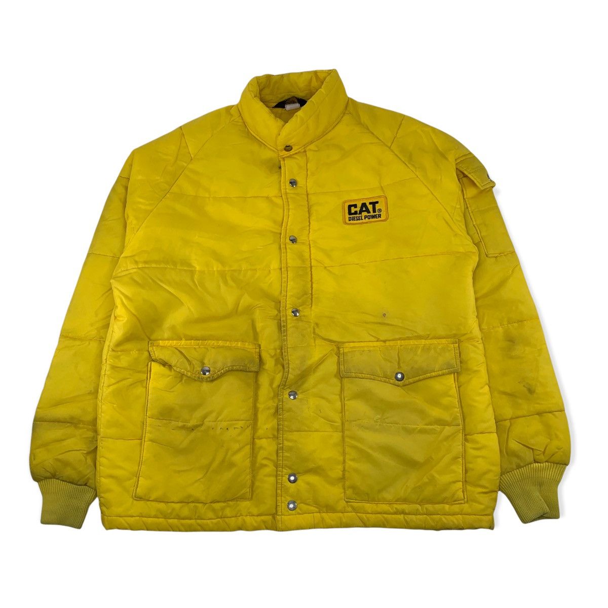 Caterpillar × Swingster × Vintage Vintage 1980s cat puffer jacket | Grailed