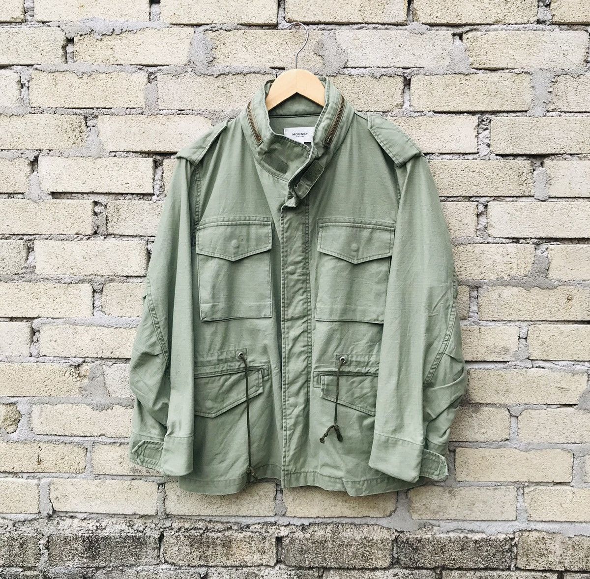 Japanese Brand × Military Made In JAPAN ️Moussy Vintage military jacket ...