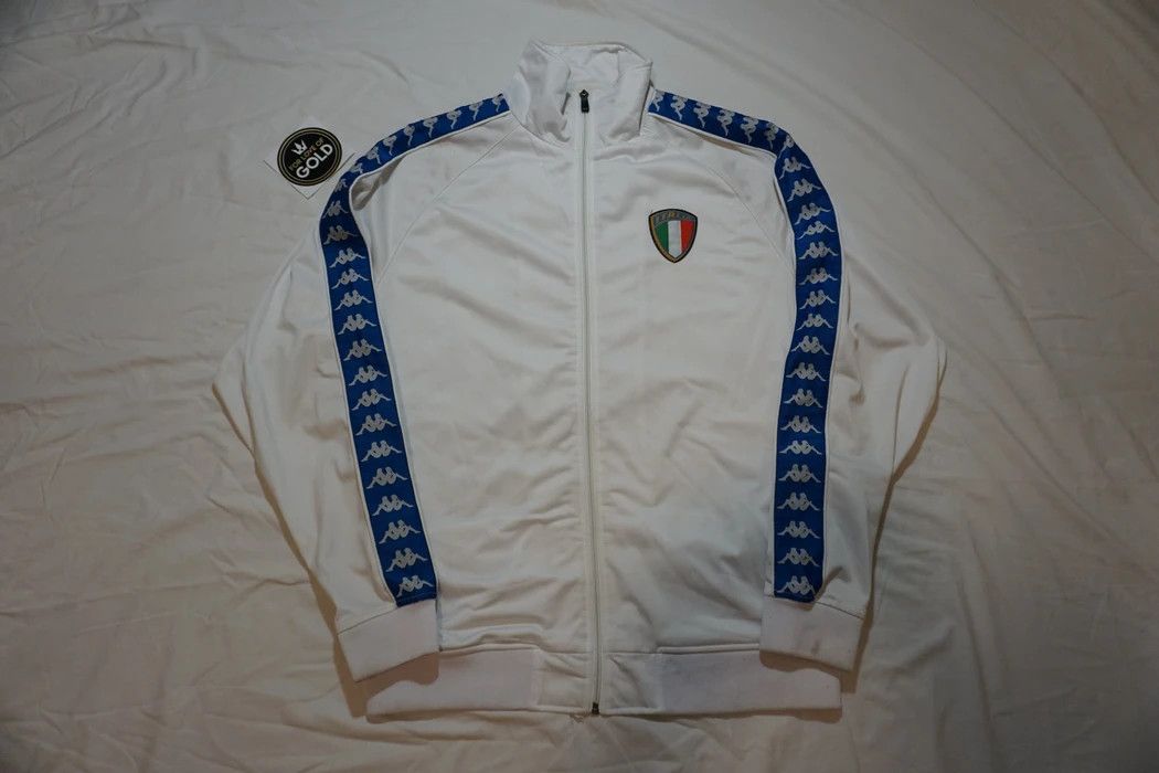 Vintage Vintage Kappa Italia / Italy track jacket / blue / white | Grailed