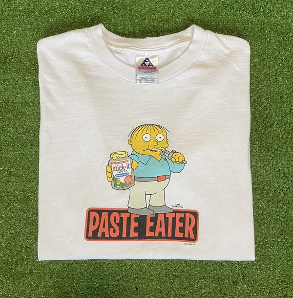 Vintage 2003 The Simpsons Ralph Wiggum Paste Eater Tee shirt | Grailed