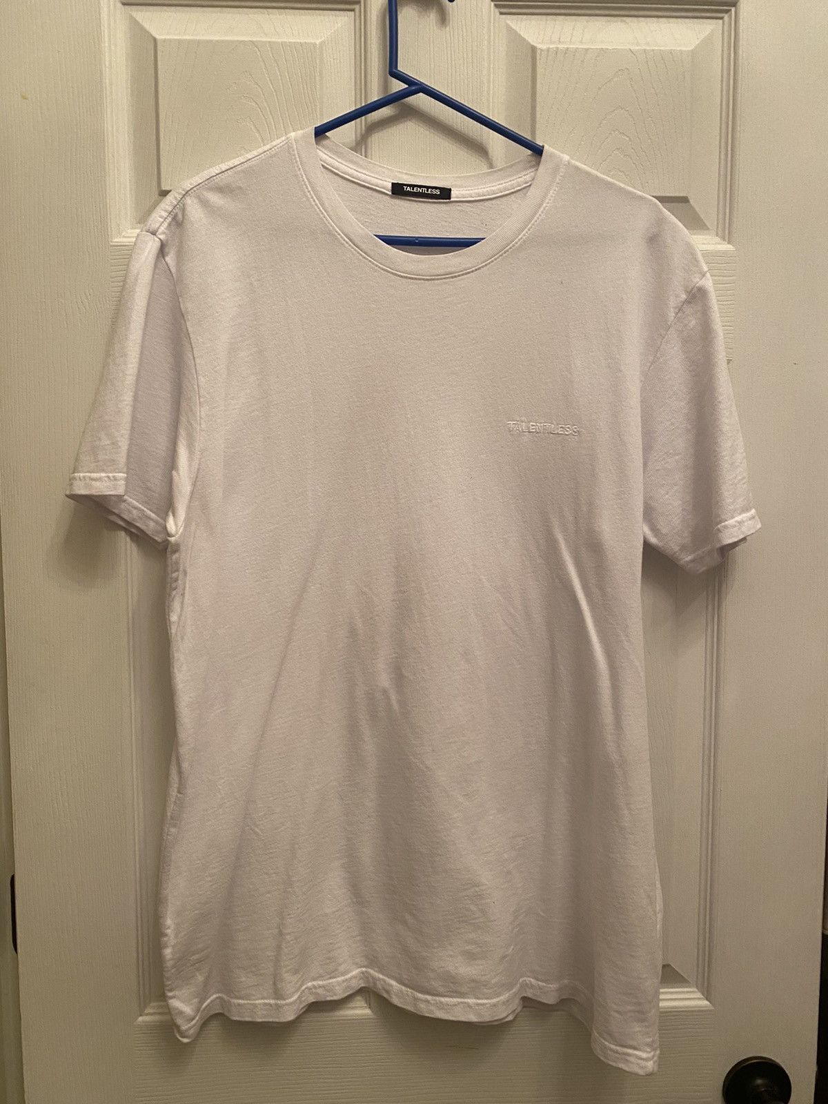 Designer TALENTLESS MEN'S PREMIUM WHITE T-SHIRT | Grailed