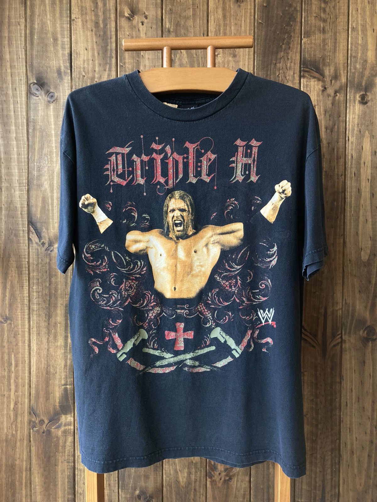 Vintage × WWE × WWF Vintage Triple H wwe tee | Grailed