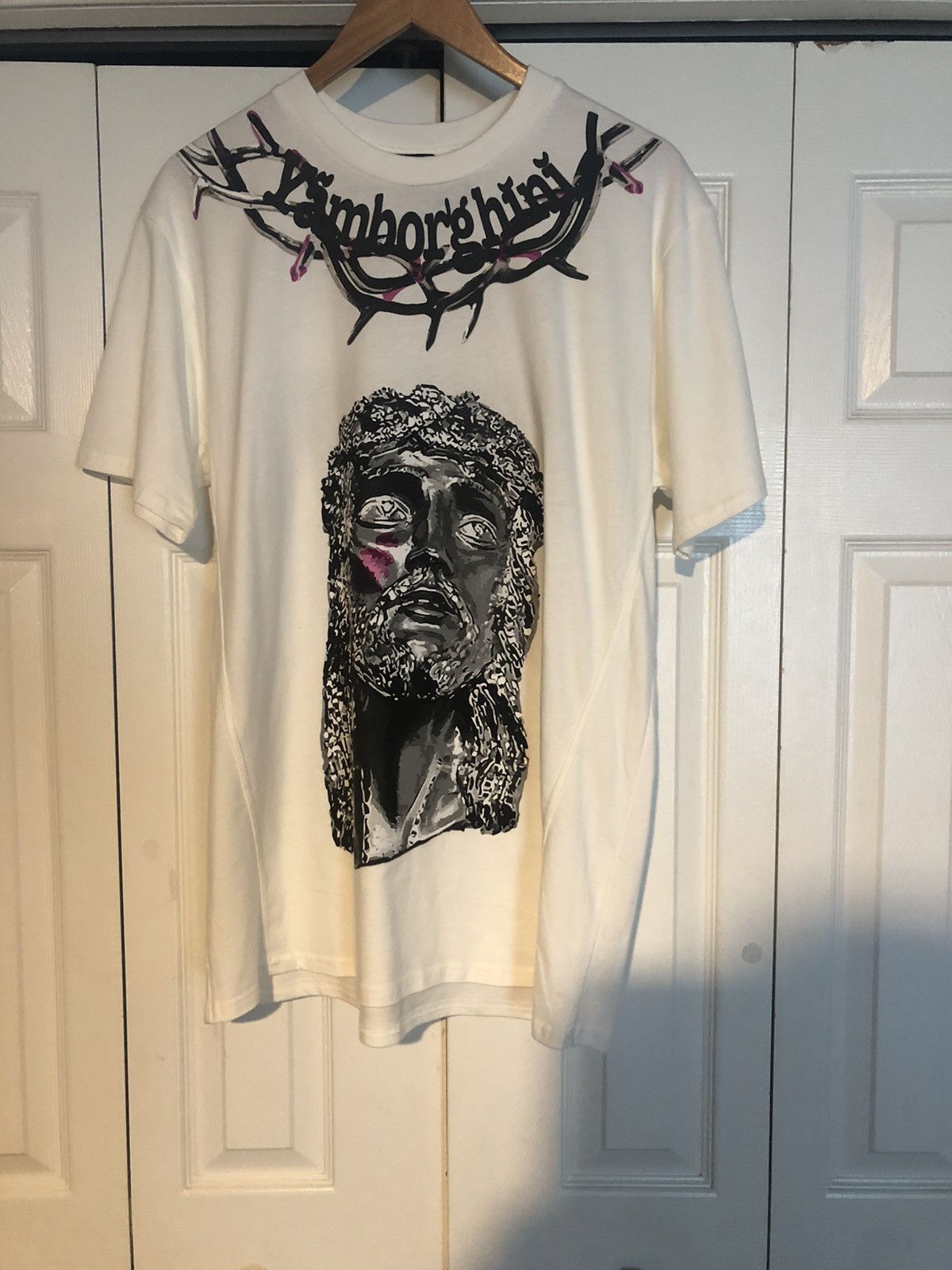 Vlone Vlone Yams Day Jesus Piece Tee White Size M | Grailed