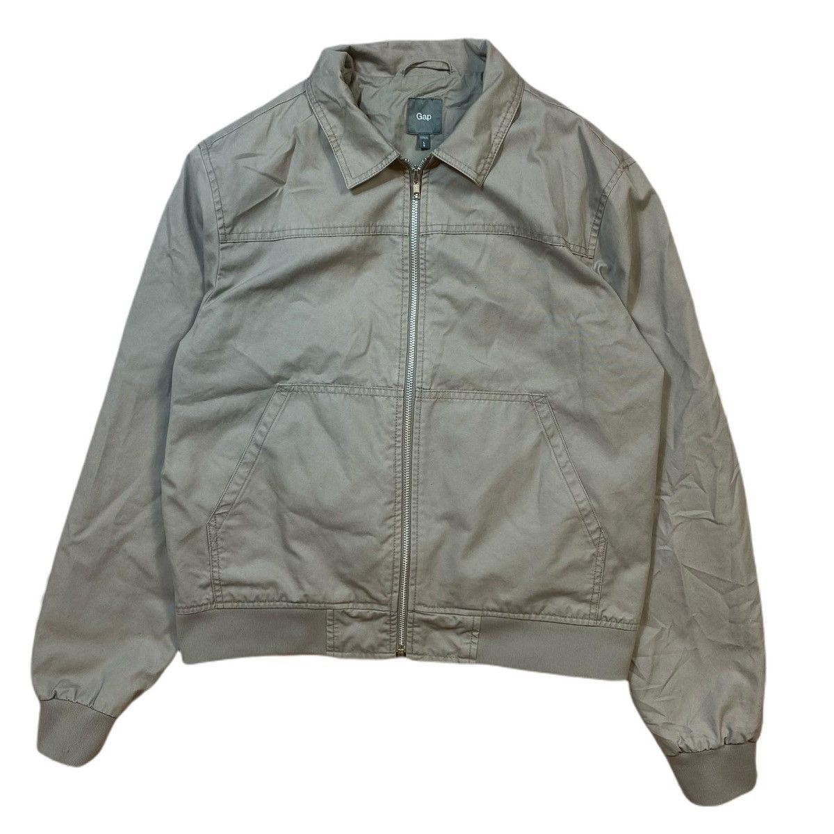 Gap Beige Harrington GAP jacket | Grailed