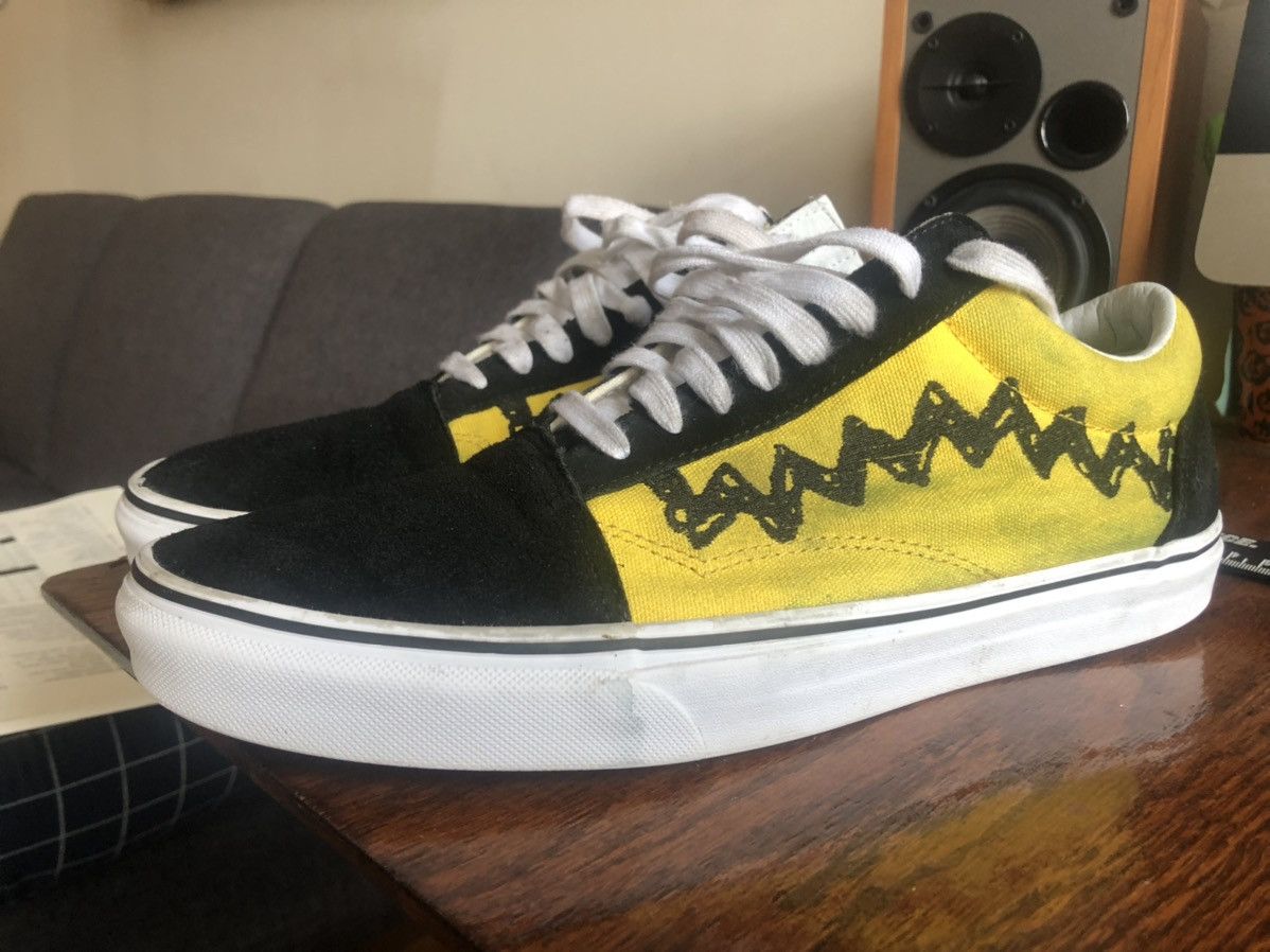 Peanuts × Vans Vans x Peanuts Charlie Brown “Good Grief” Old Skools ...