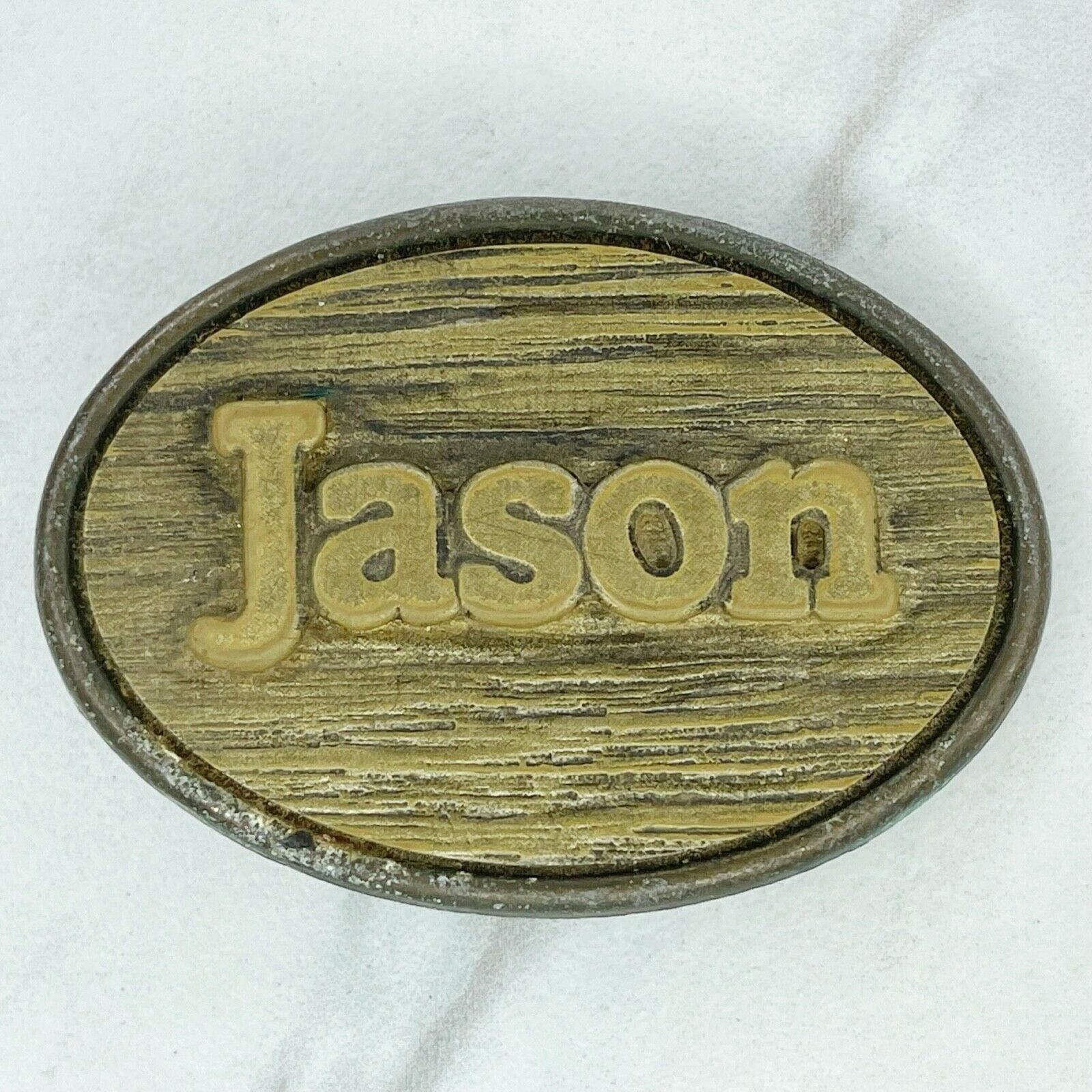 Vintage Oden Gold Tone Vintage Name Jason Belt Buckle | Grailed