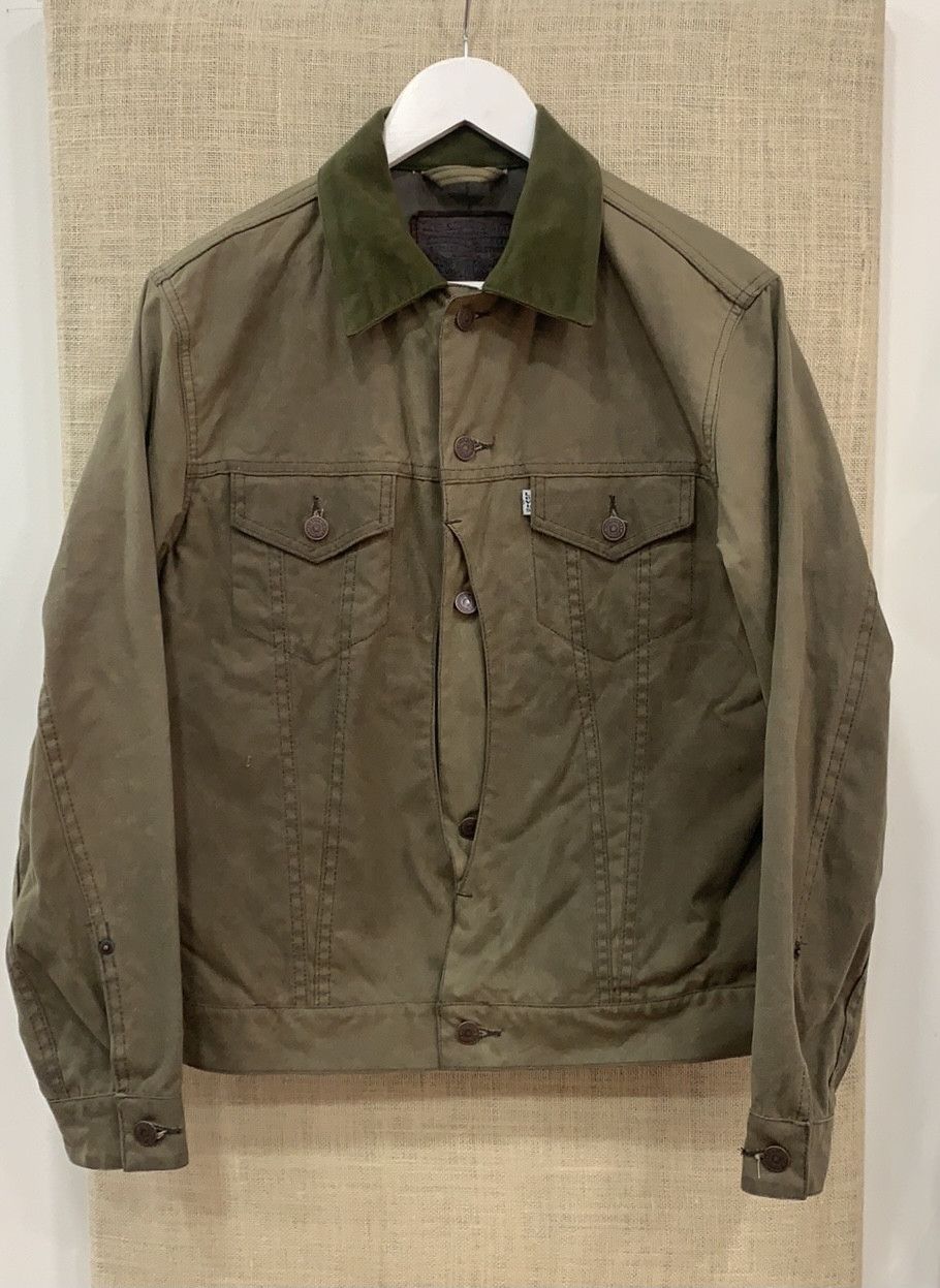 Filson × Levi's Made & Crafted Filson x Levi’s waxed trucker & zipper ...