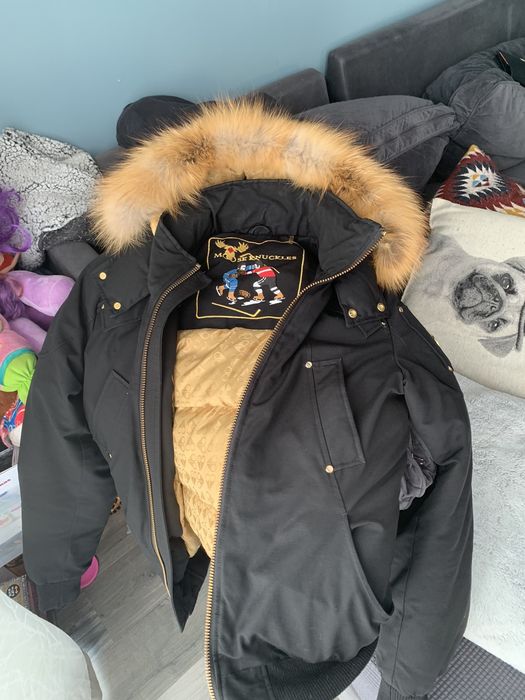 Moose Knuckles Little Rapids Golden Moose Knuckles Bomber | Grailed