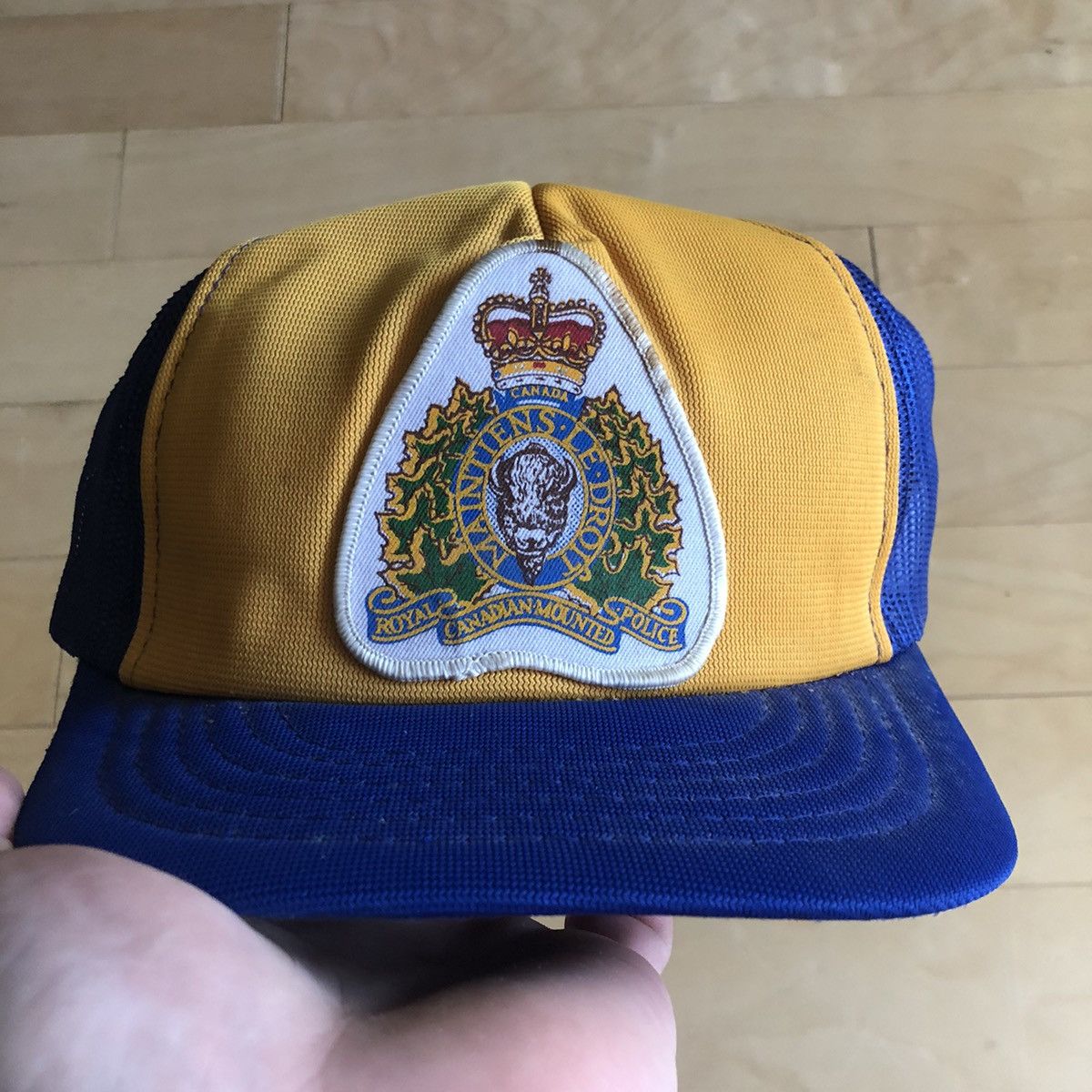 Canada × Made In Canada × Vintage Vintage Canada RCMP Trucker Hat Grail ...