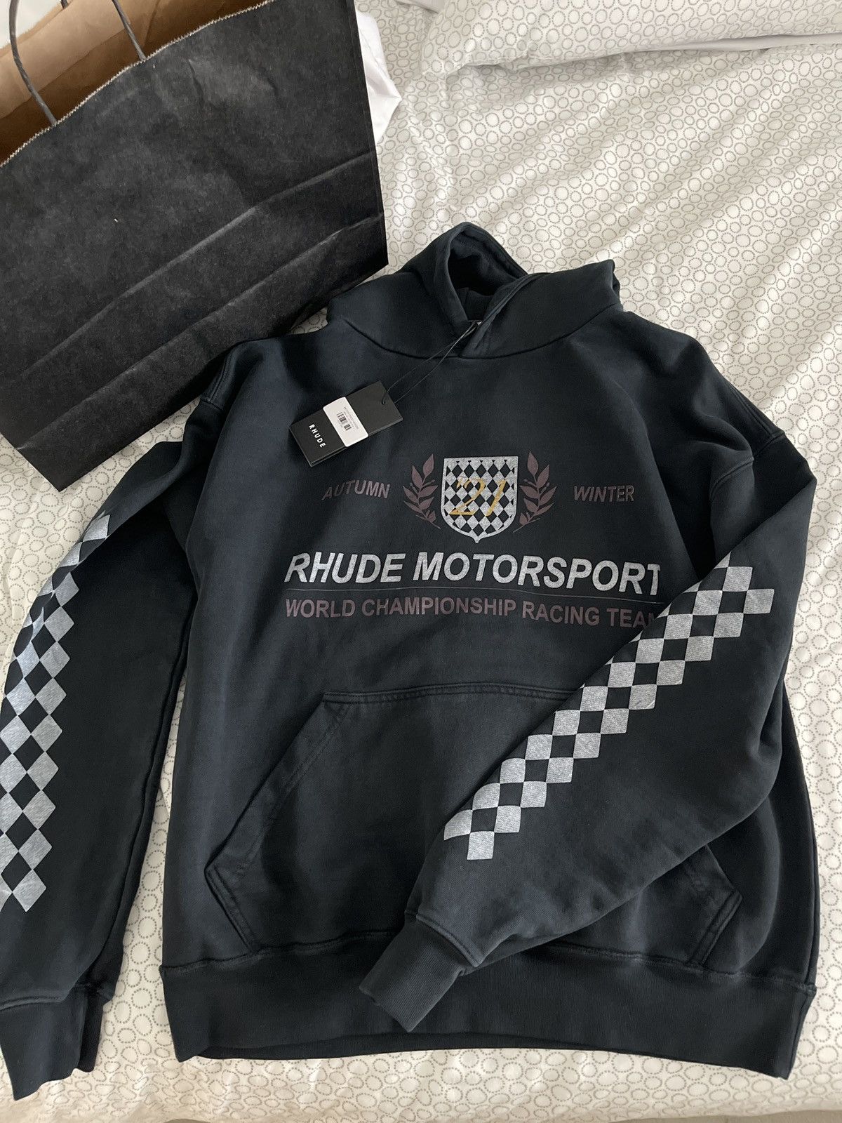 Rhude Rhude Motorsport Hoodie | Grailed