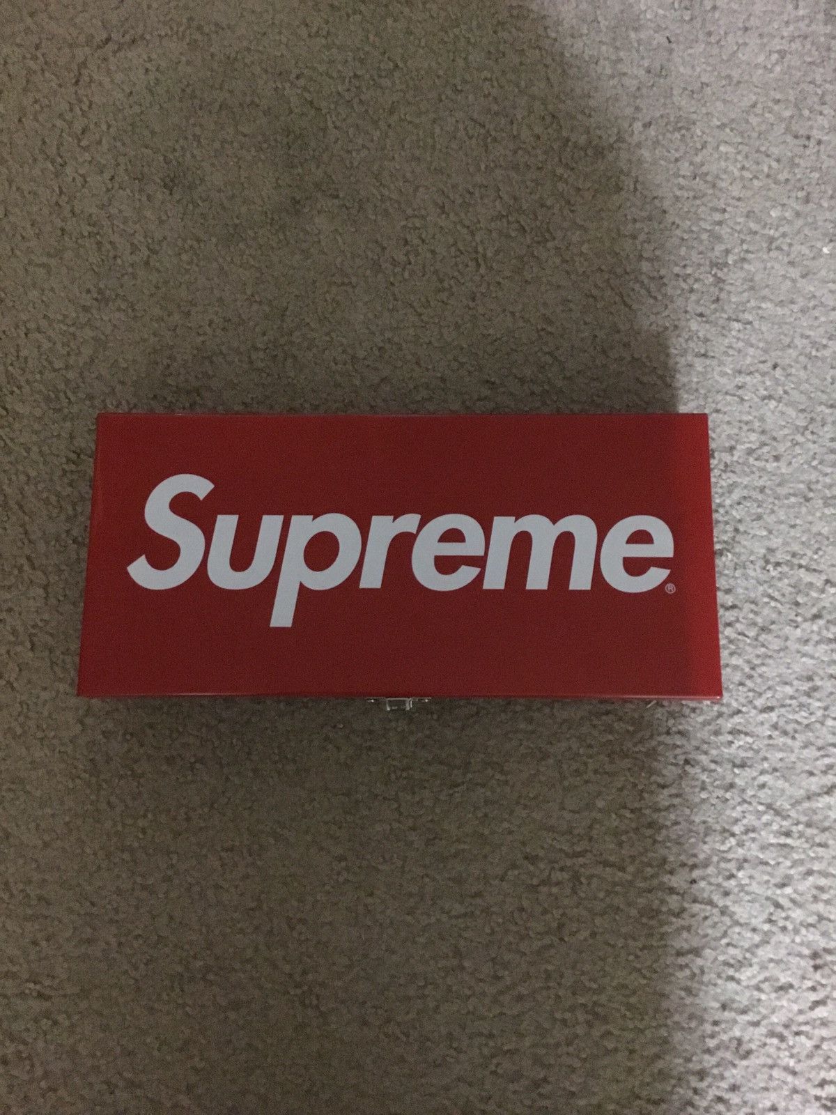 Supreme Supreme Large Metal Storage Box | Grailed