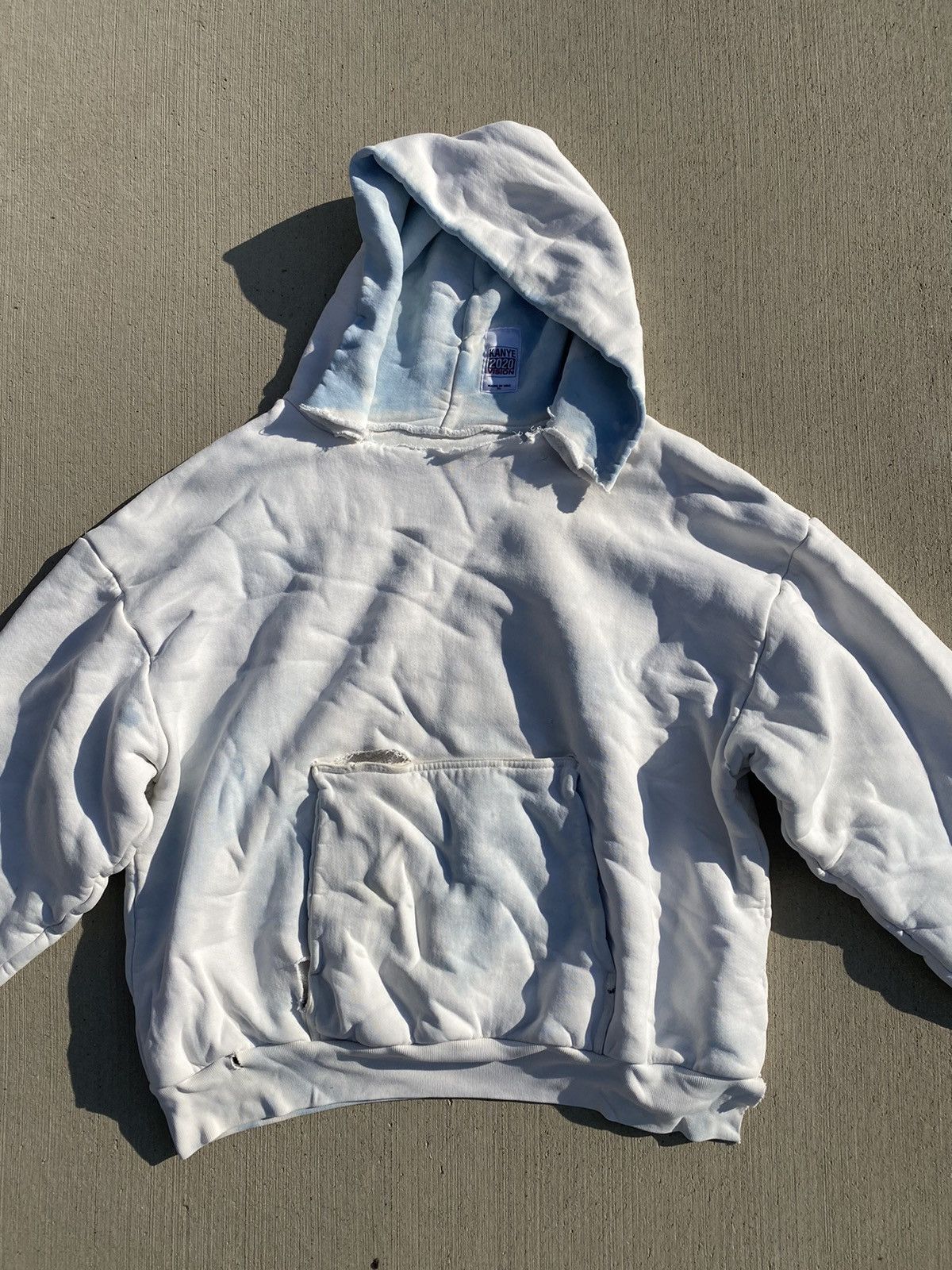 Kanye West KANYE 2020 VISION HOODIE XL | Grailed