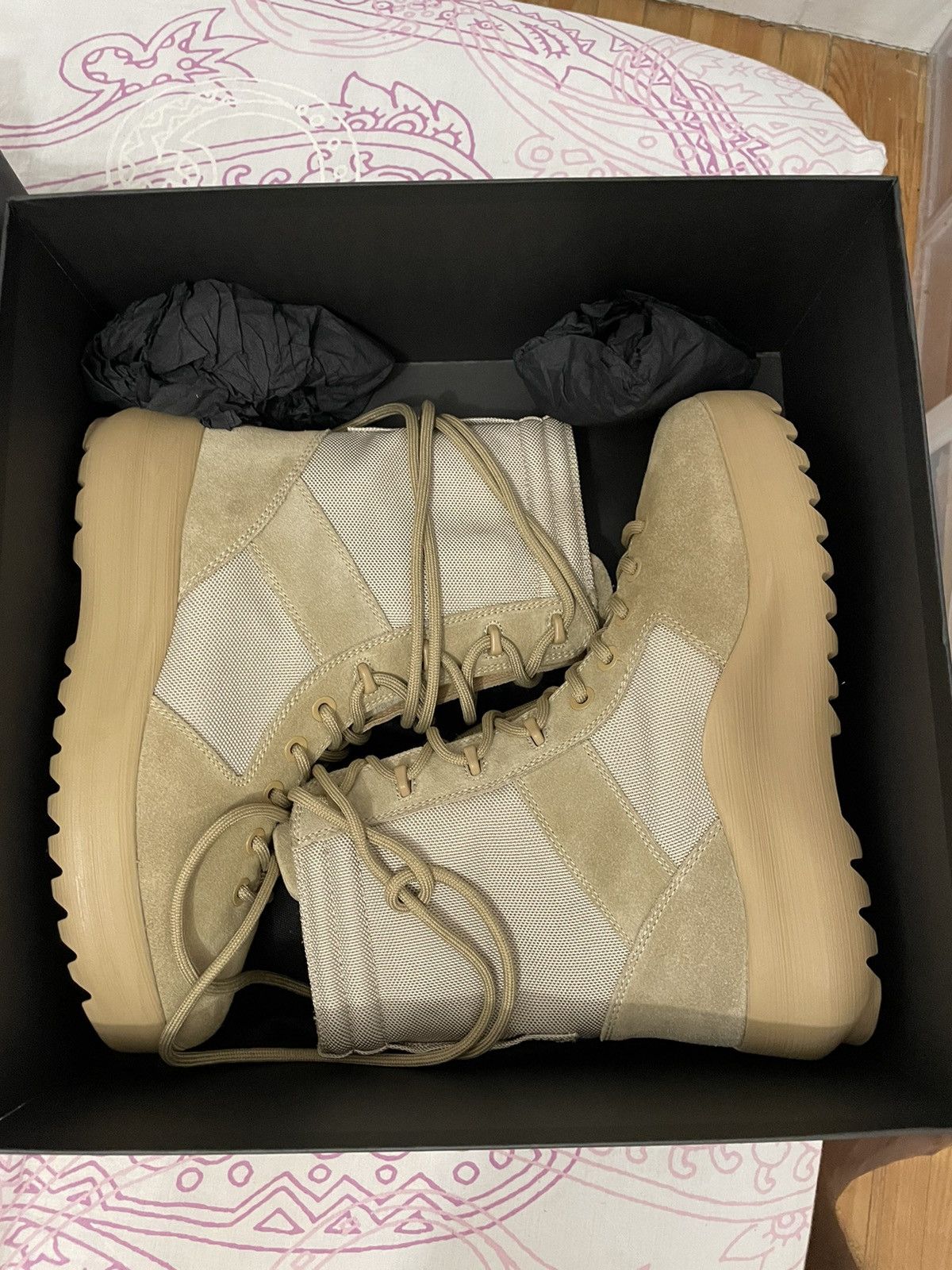 Yeezy Season Yeezy Season 3 Military Boots Rock | Grailed