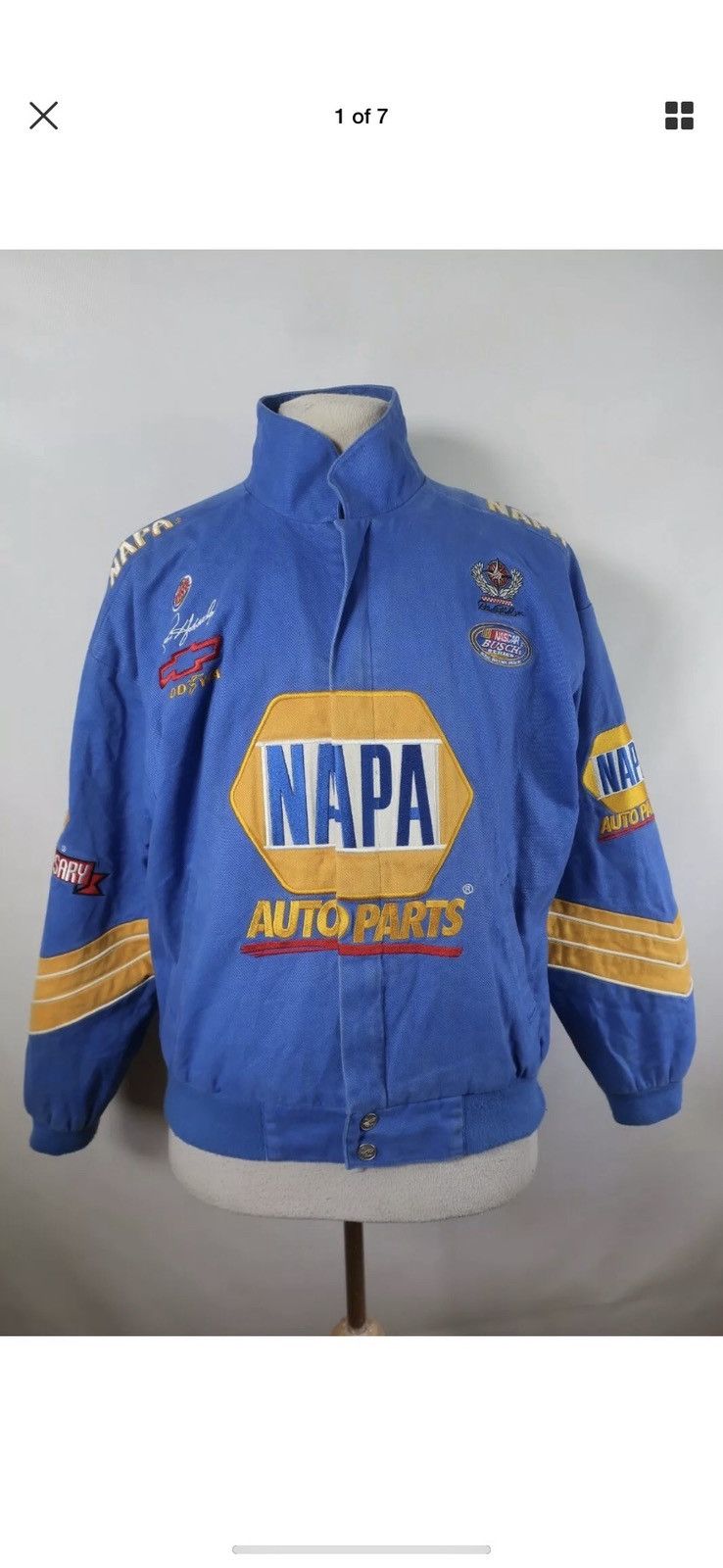 Vintage Nascar jacket vintage napa auto parts | Grailed