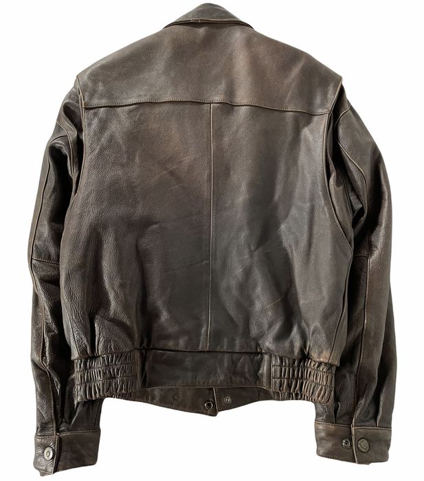 Vintage Adventure Bound Leather Jacket | Grailed