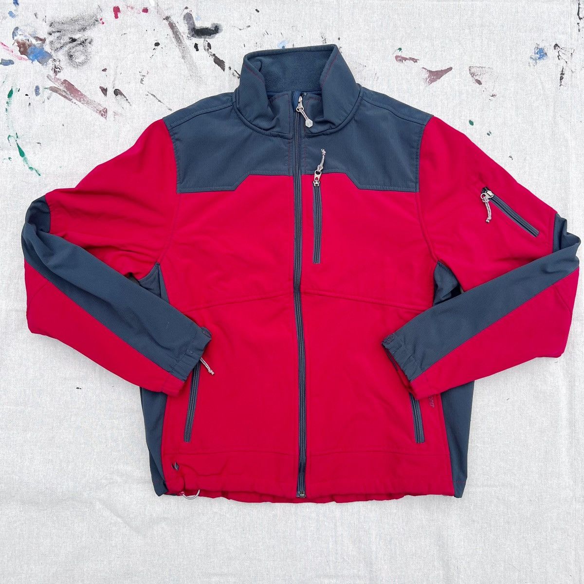 Black Diamond Black Diamond Double Diamond Red Soft Shell Ski Jacket ...